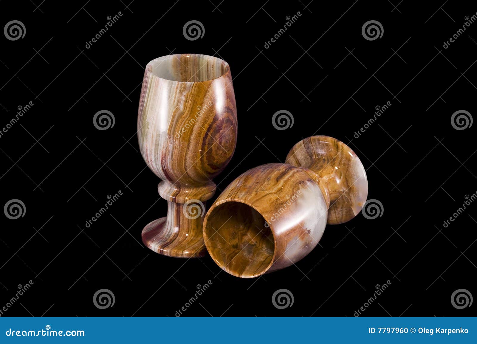 Stone goblets stock photo. Image of brown, wine, goblet - 7797960