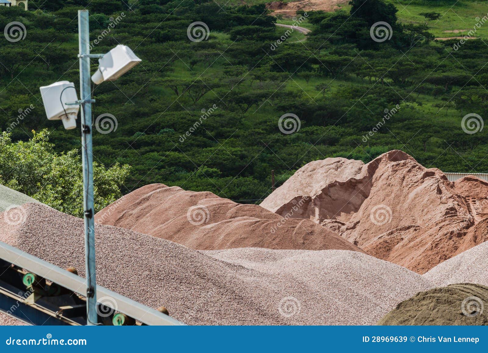 Stone Grading Aggregate Quarry Editorial Stock Image - Image of ...