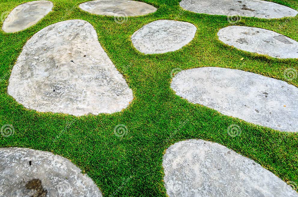Stone and Grass Texture stock image. Image of cobbled - 31265123