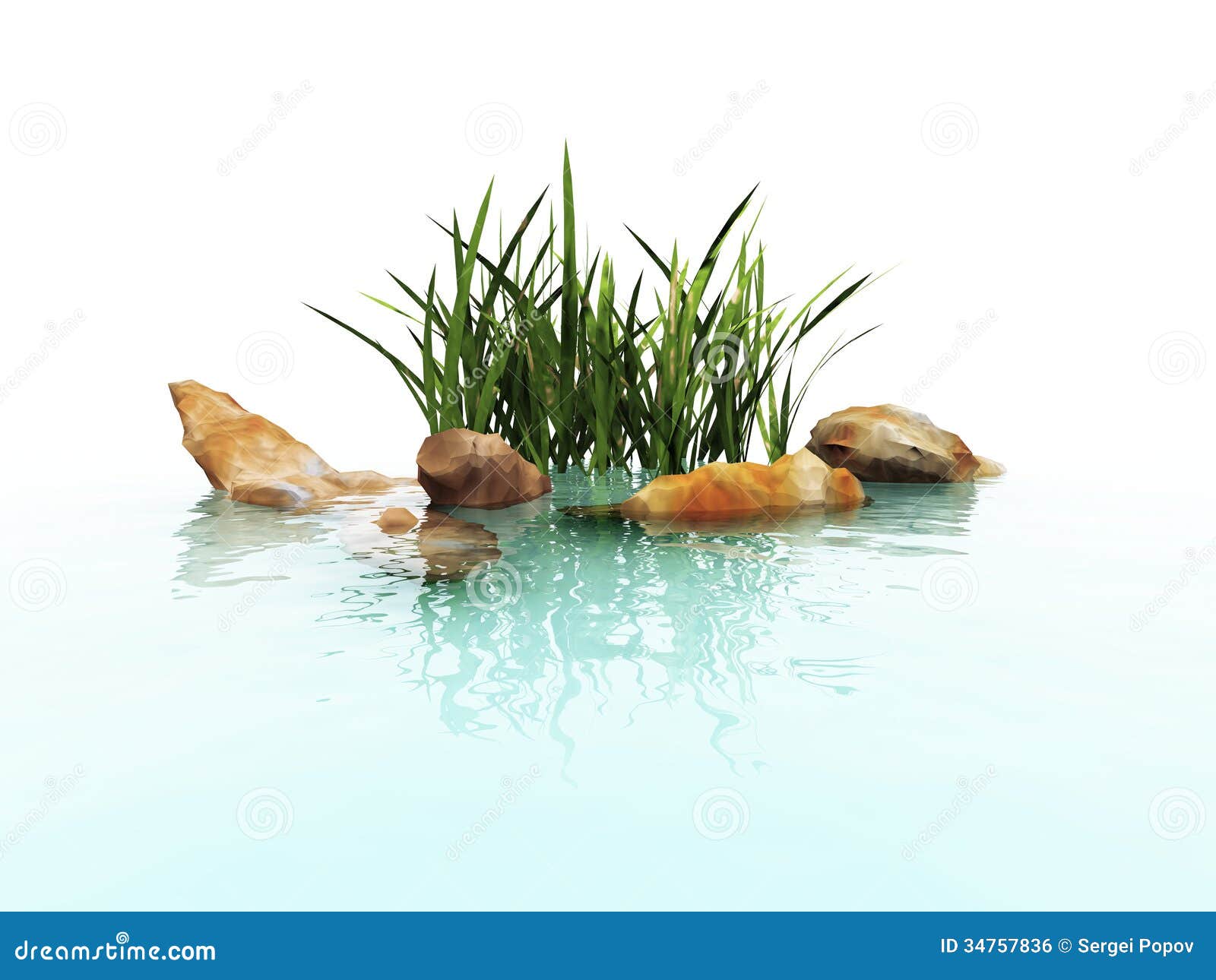Stone and grass stock photo. Image of area, outdoors - 34757836