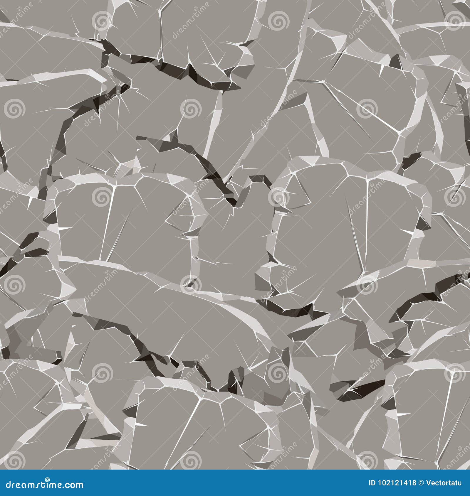 Stone Grey Color Seamless Pattern Stock Vector - Illustration of ...