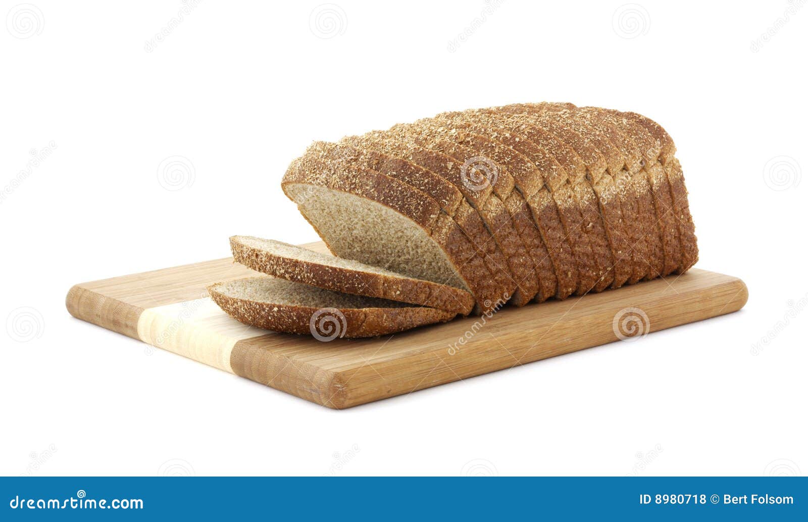 Stone Ground Wheat Bread Loaf Stock Photo - Image of crust, nutritious ...