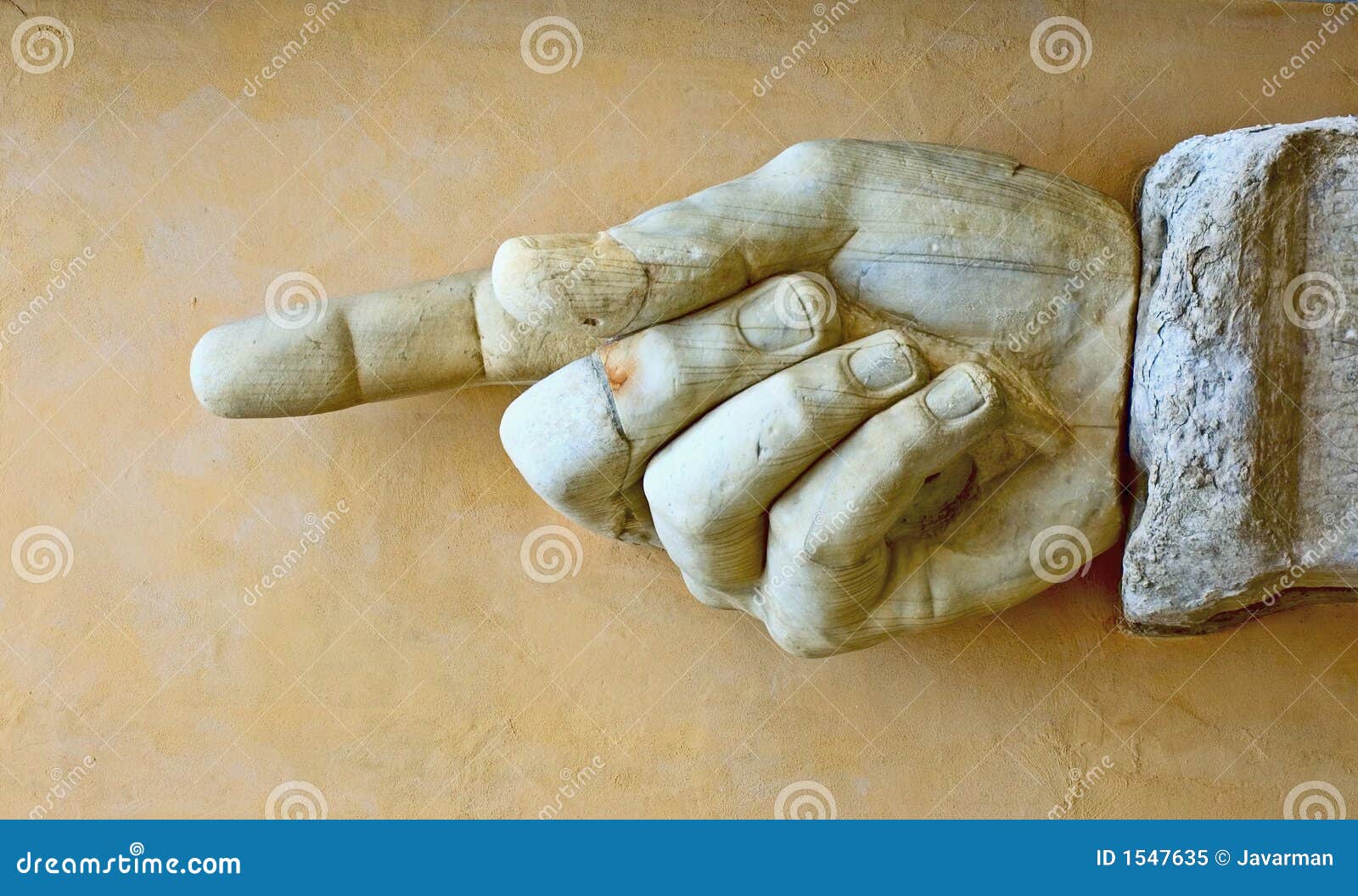 Stone Hand Showing Direction Stock Image - Image of design, statue: 1547635