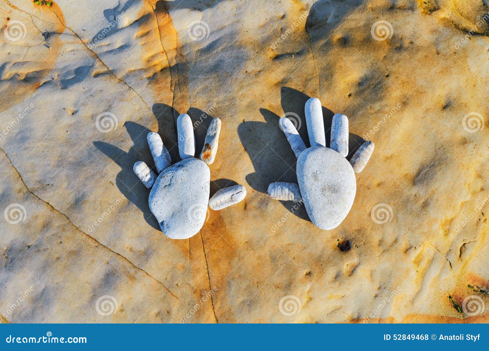 Stone hands stock photo. Image of equipoise, pattern - 52849468