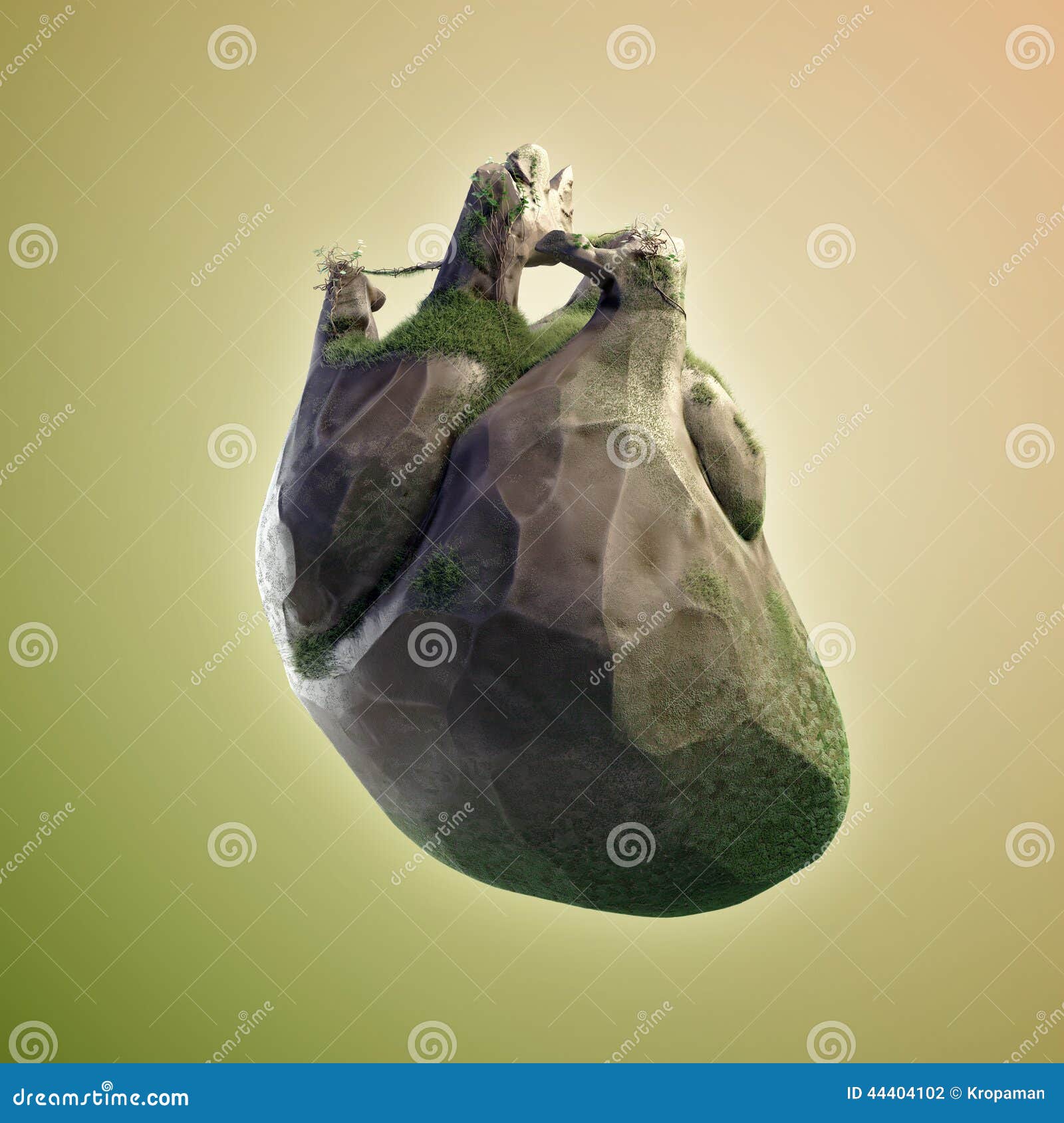 Stone Heart Symbol Royalty-Free Cartoon | CartoonDealer.com #99797009