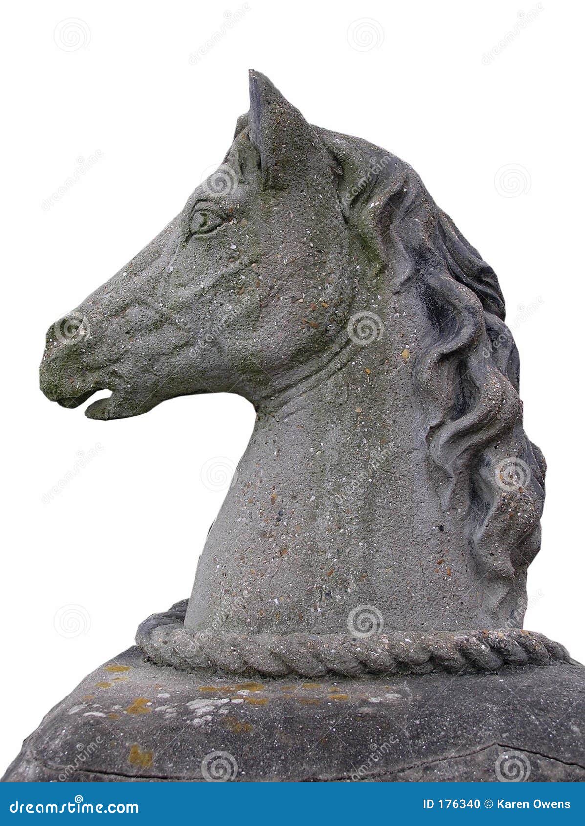 Stone Horse Head stock photo. Image of critter, equus, pony - 176340
