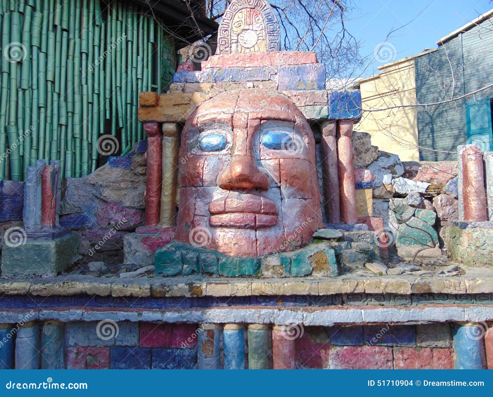 Stone idol stock photo. Image of ancient, trees, odessa - 51710904