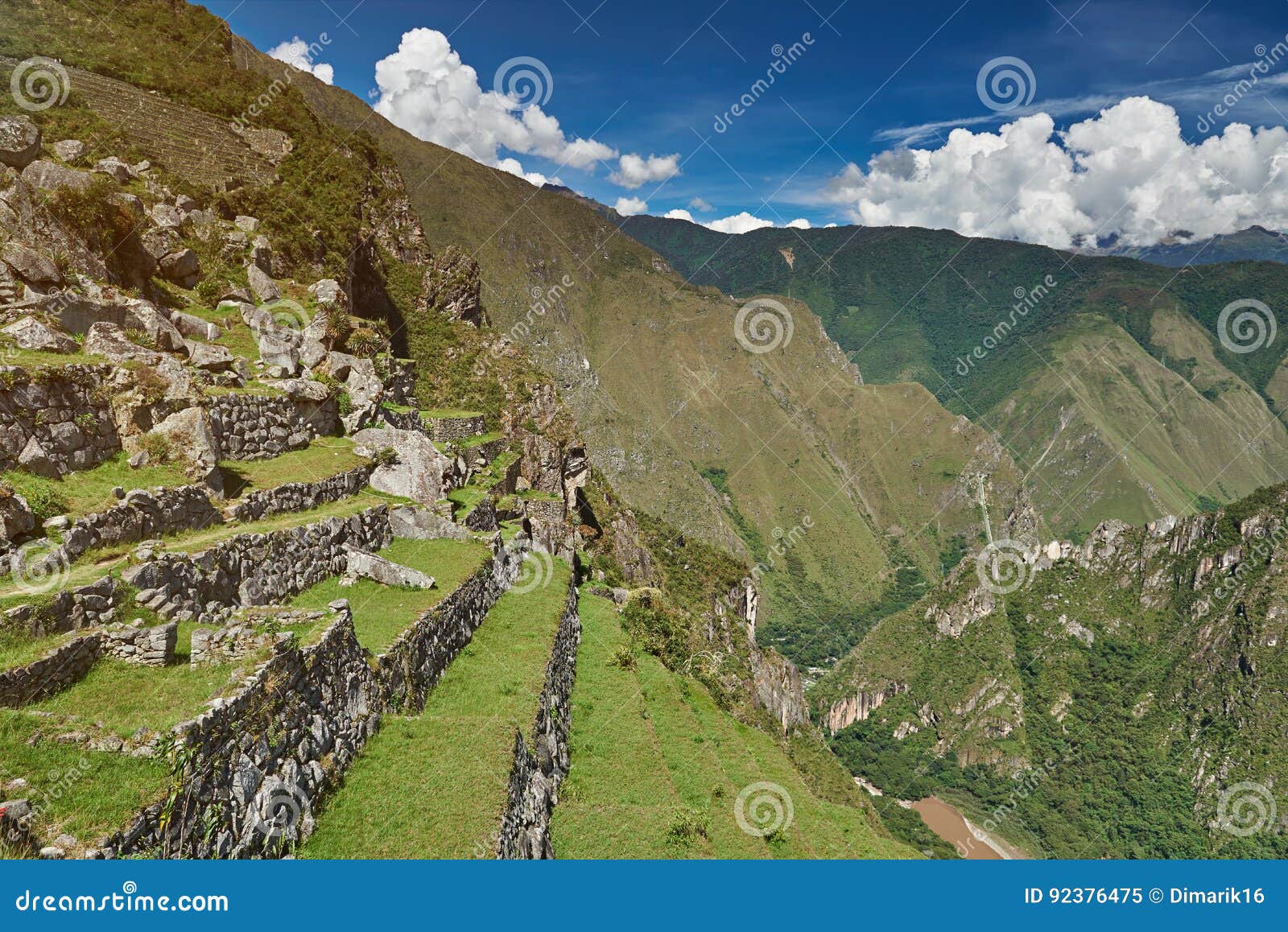 Inca Terraces Stock Photo | CartoonDealer.com #76959792
