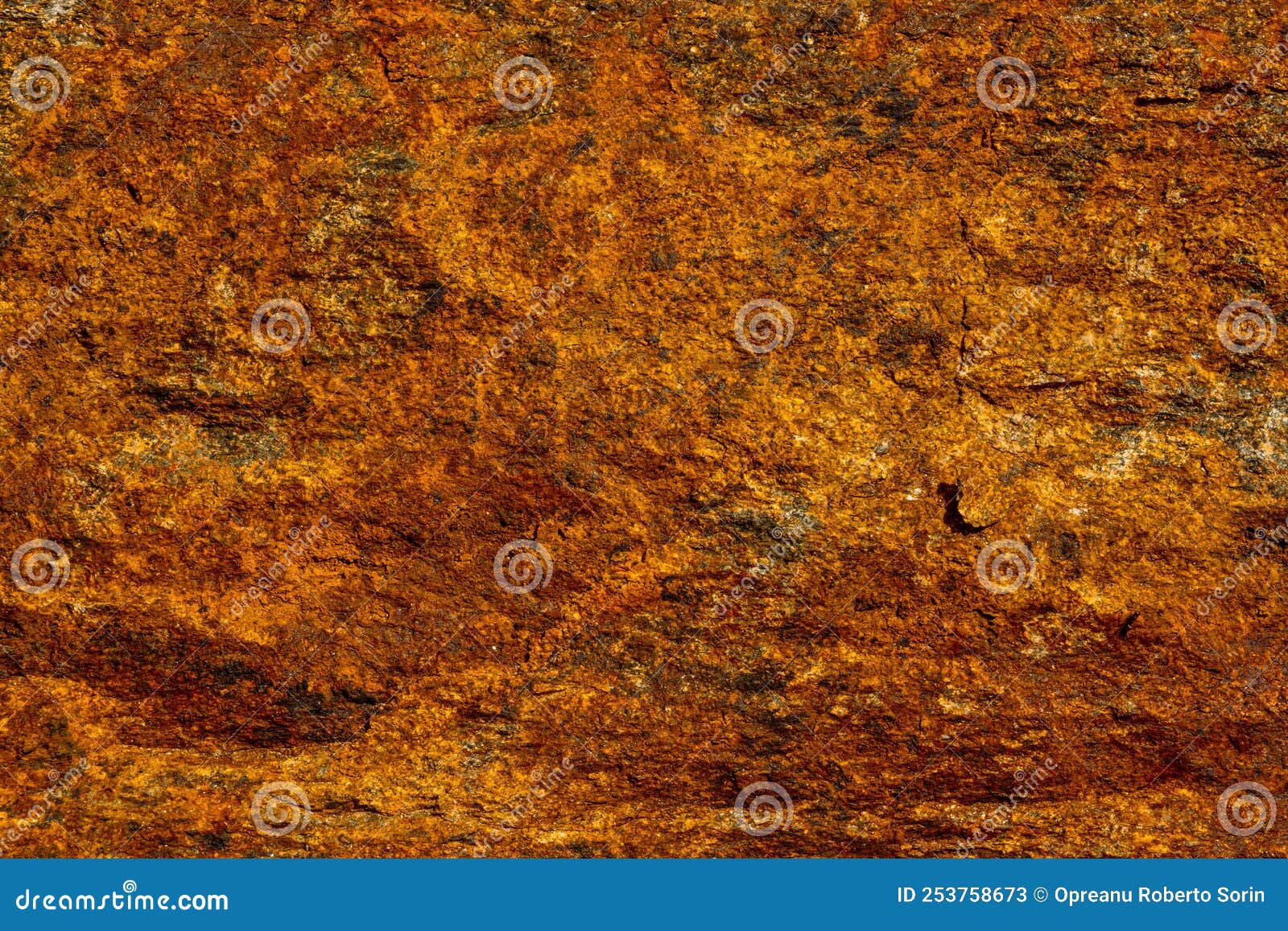 Stone with Iron Ore and Quartz Stock Image - Image of geometric ...