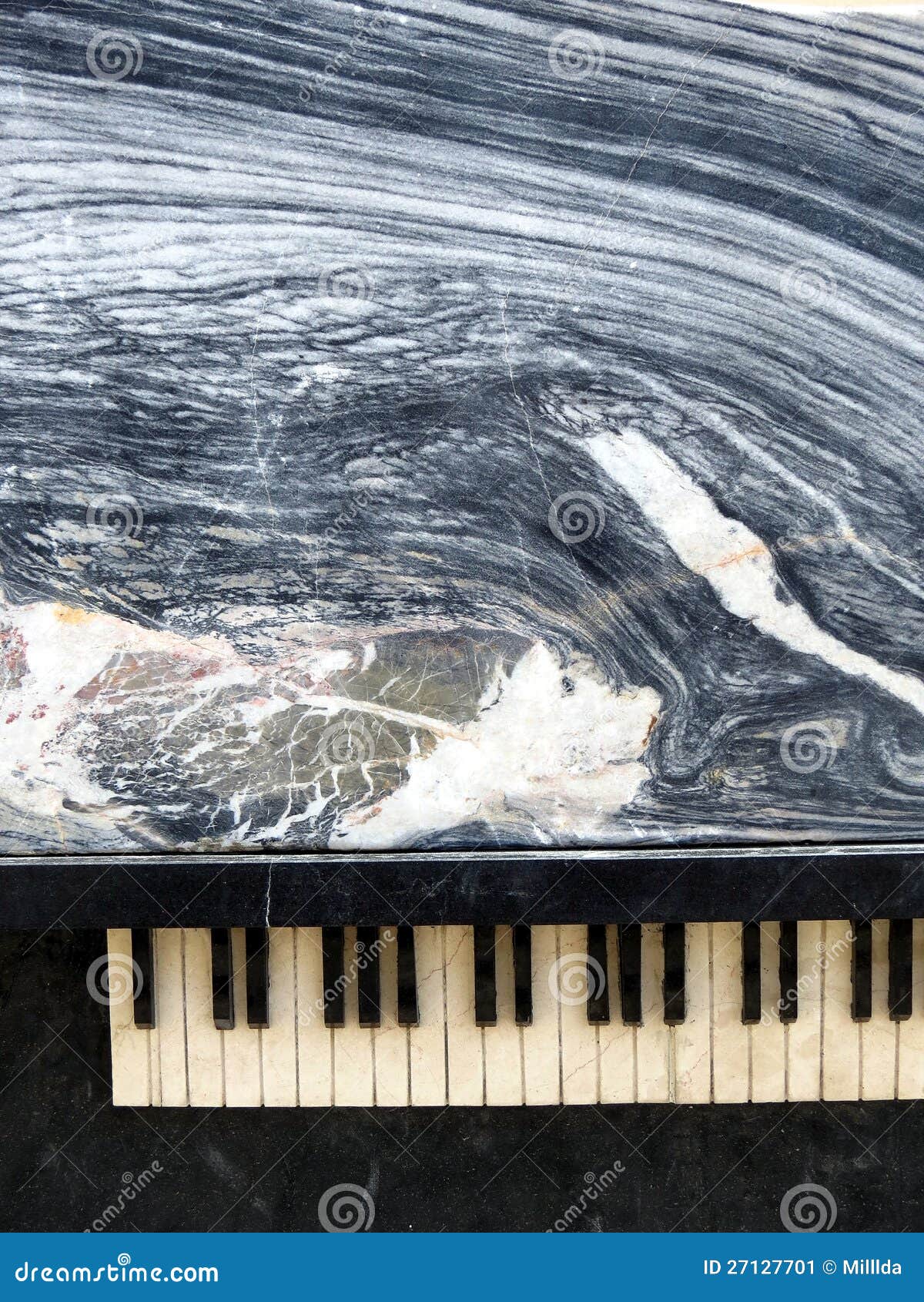 Stone keyboard stock image. Image of stone, black, closeup - 27127701