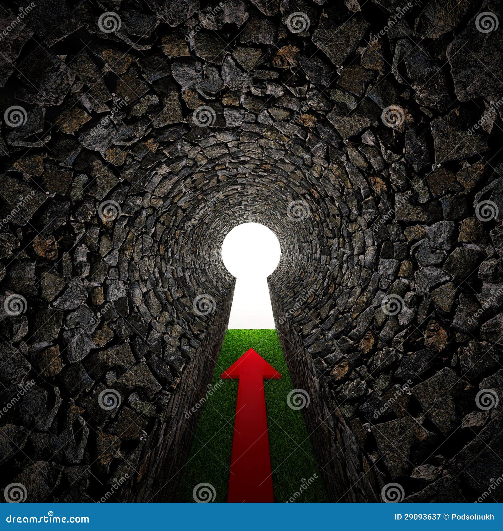 Stone keyhole stock image. Image of earth, mysterious - 29093637