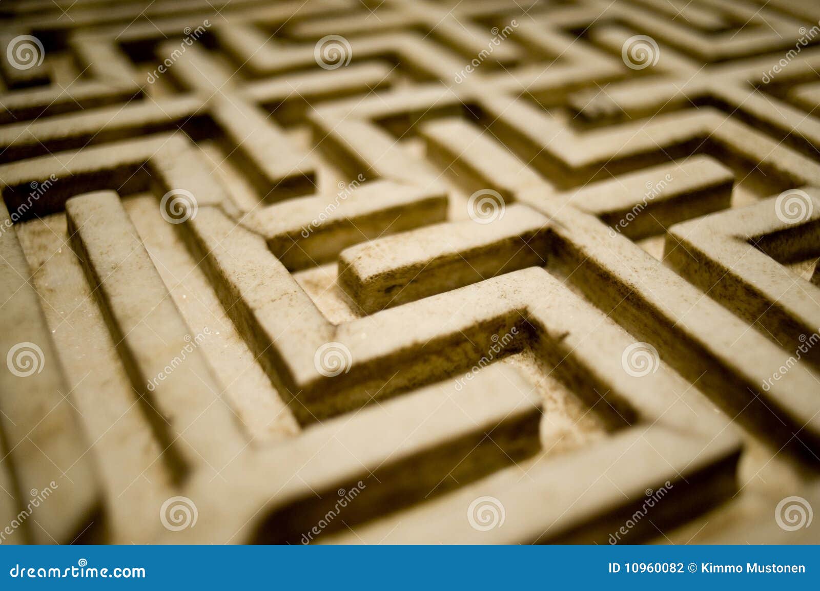 Stone labyrinth stock photo. Image of information, labyrinth - 10960082