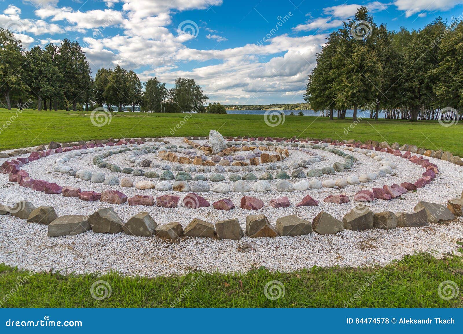 Stone labyrinth stock photo. Image of esoterica, shaman - 84474578
