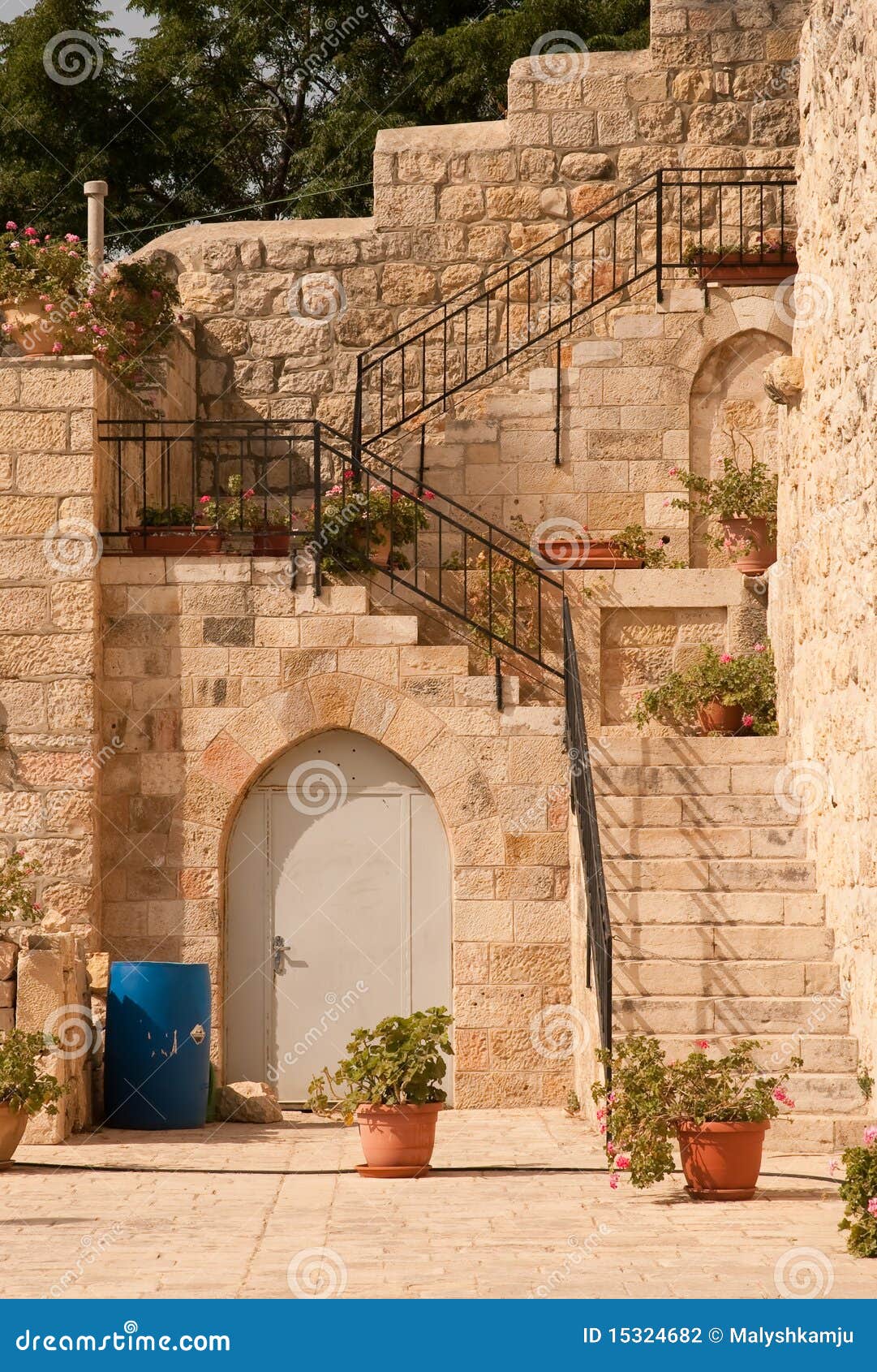 The stone ladder stock photo. Image of ladder, jerusalem - 15324682