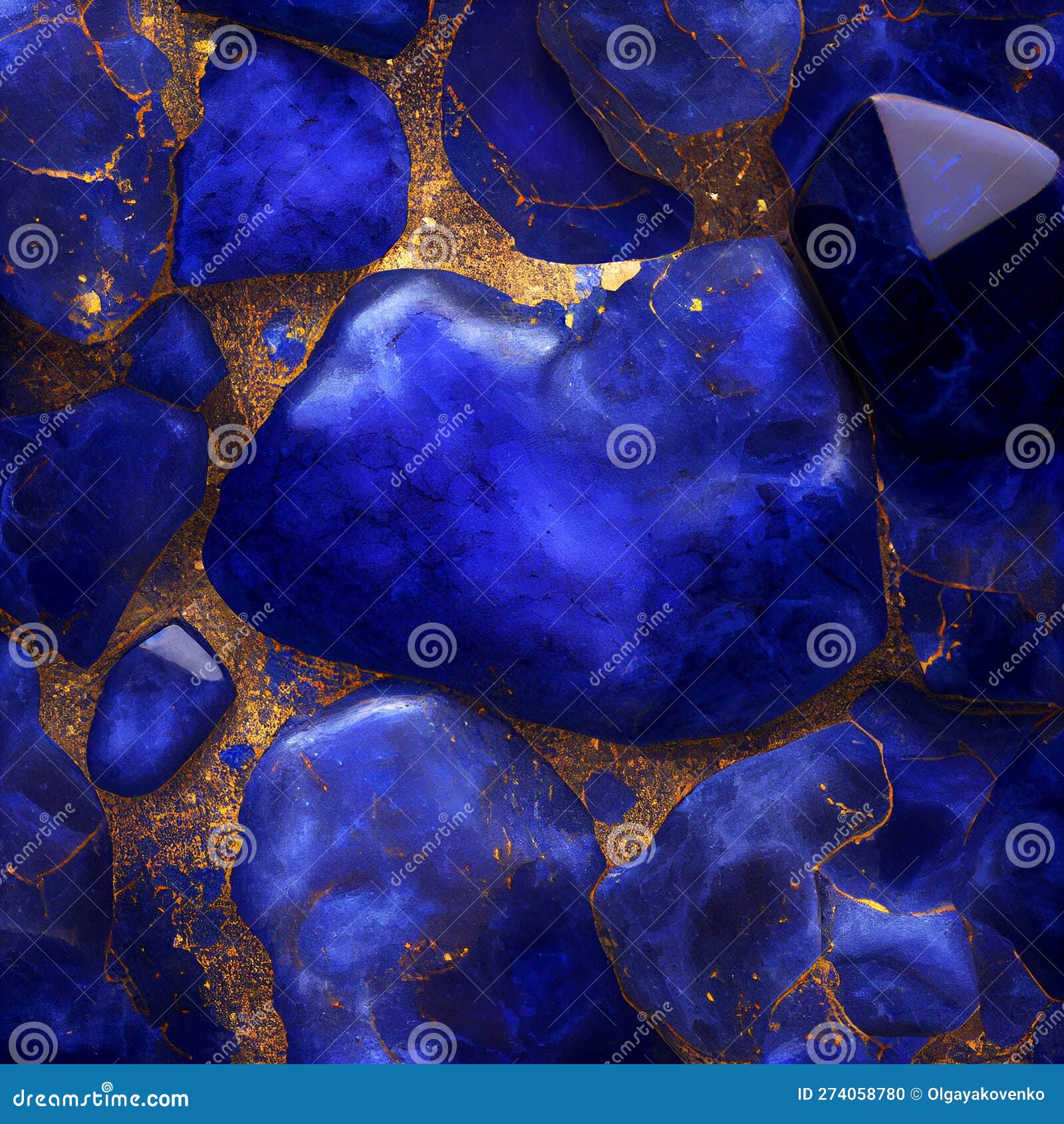 Lapis Lazuli Texture, Blue Stone Background, Lazure Gem Slice, Dark ...