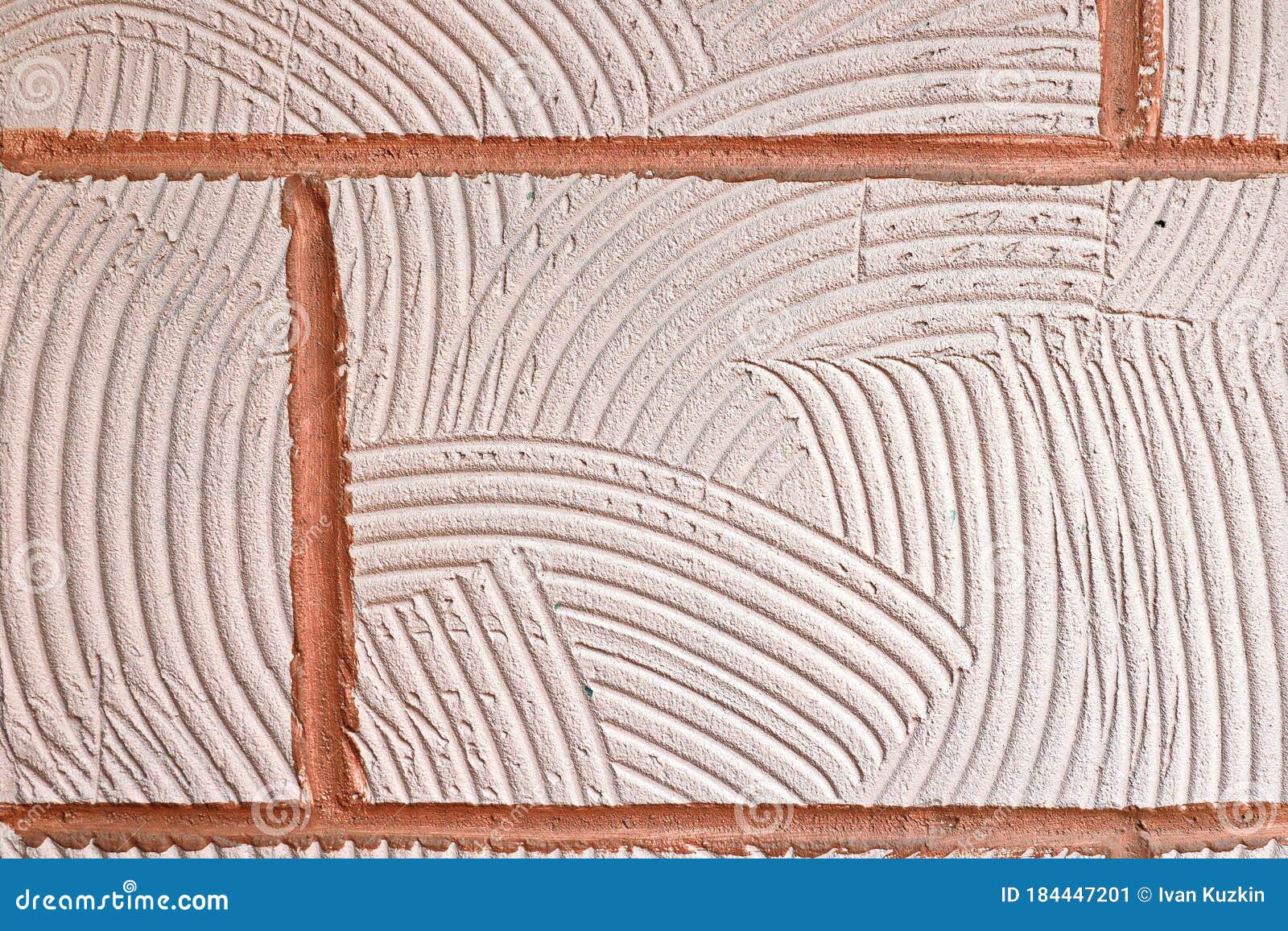 Stone Laying, Bricks, Shell Rock and Cement Coating Used in the ...