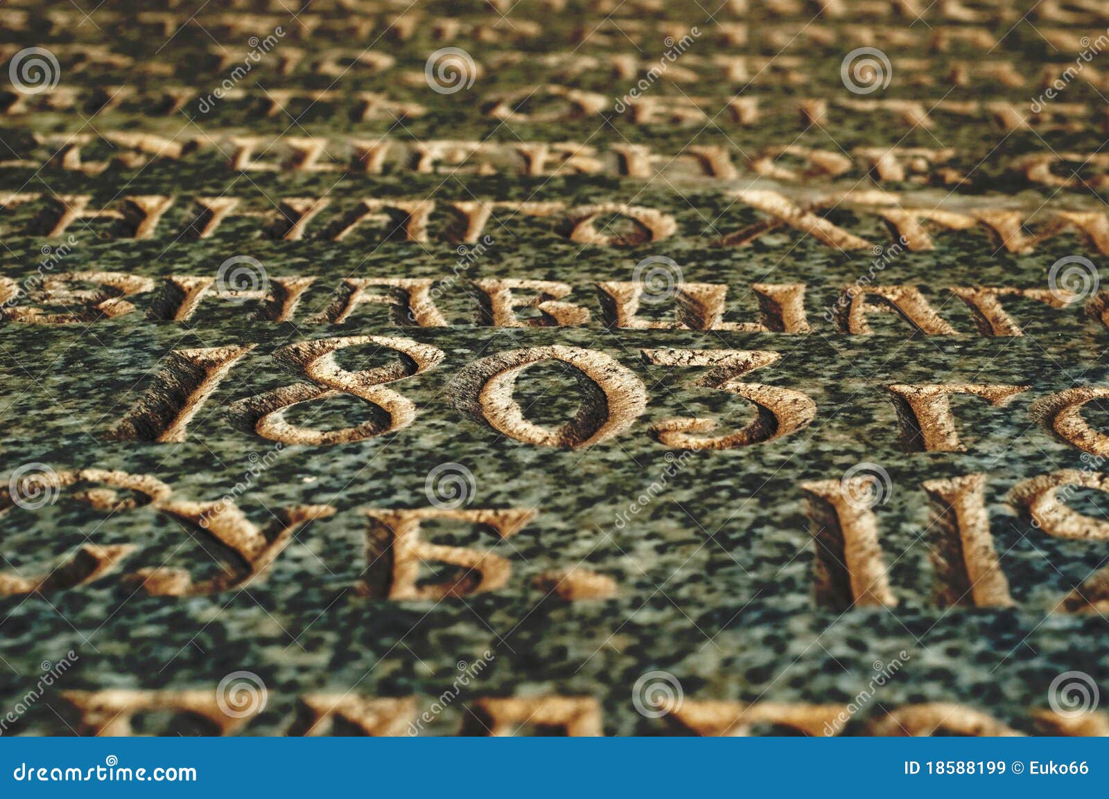 Stone letters stock image. Image of gold, marble, sign - 18588199
