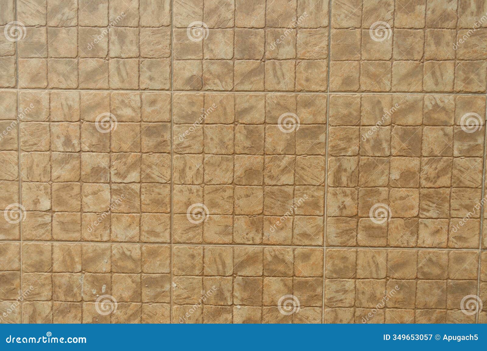 Stone-like Beige Embossed Ceramic Tiles Texture Stock Image - Image of ...