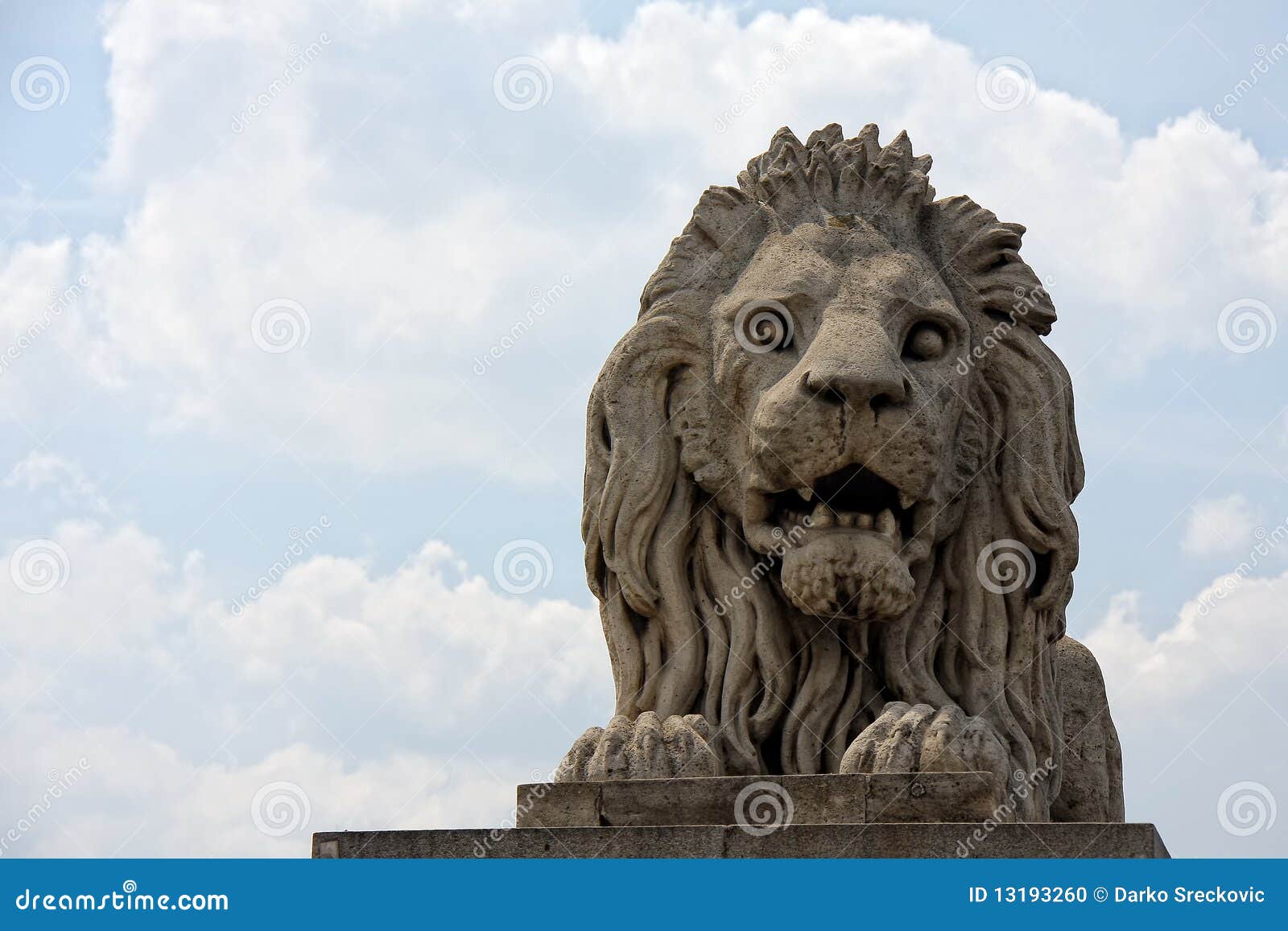 Stone lion stock photo. Image of europe, isolated, tourism - 13193260