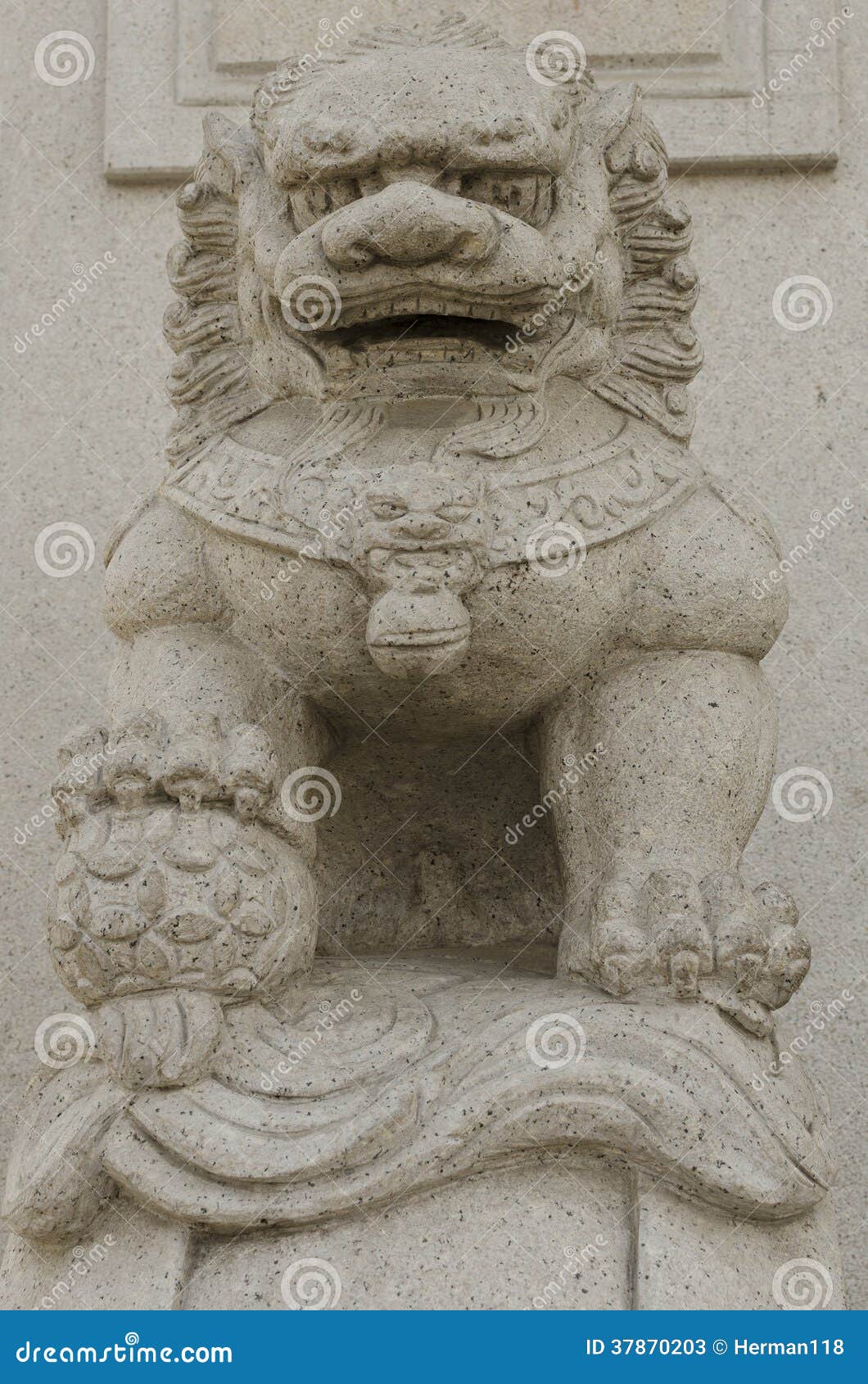 Stone lion stock image. Image of abstract, majesty, stone - 37870203
