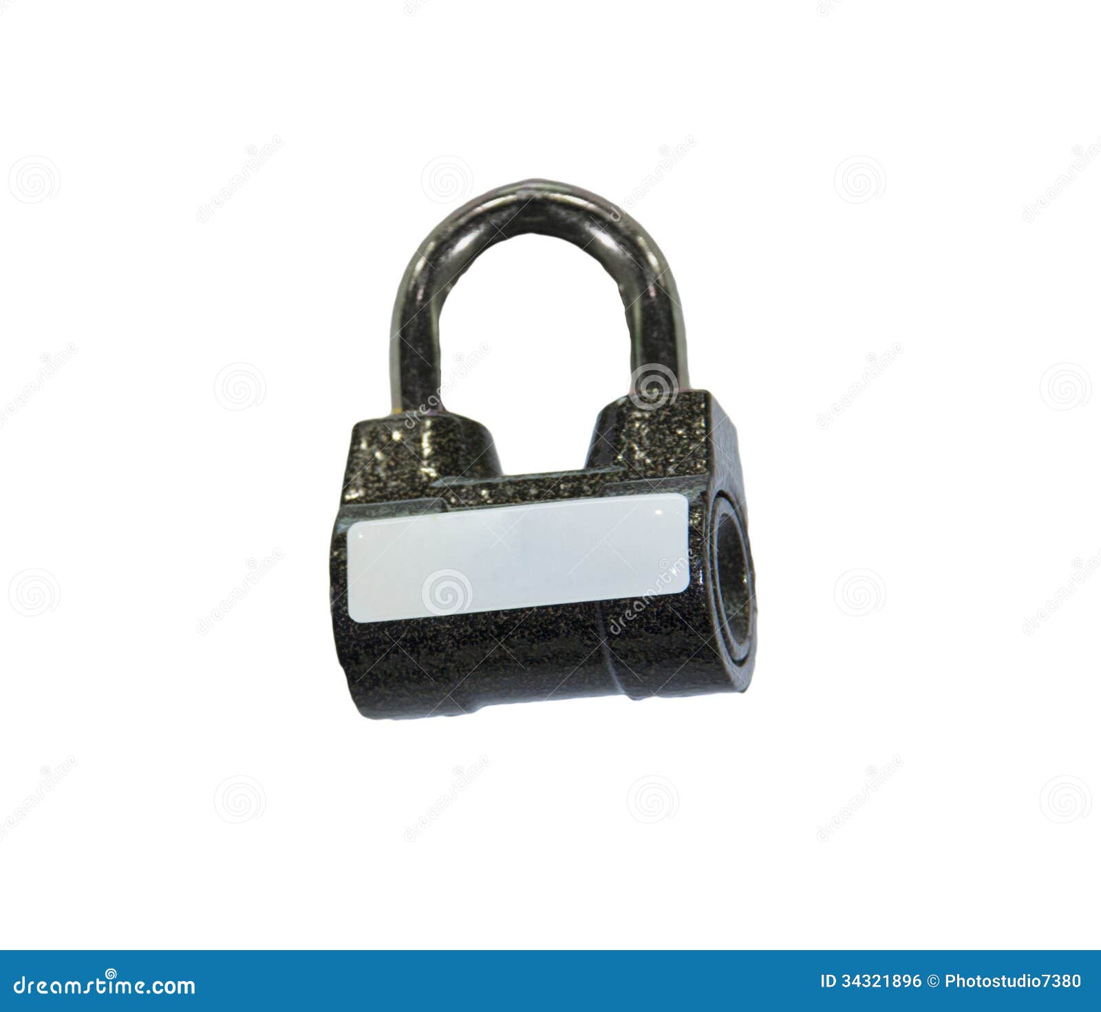 Stone lock stock photo. Image of steel, strong, file - 34321896