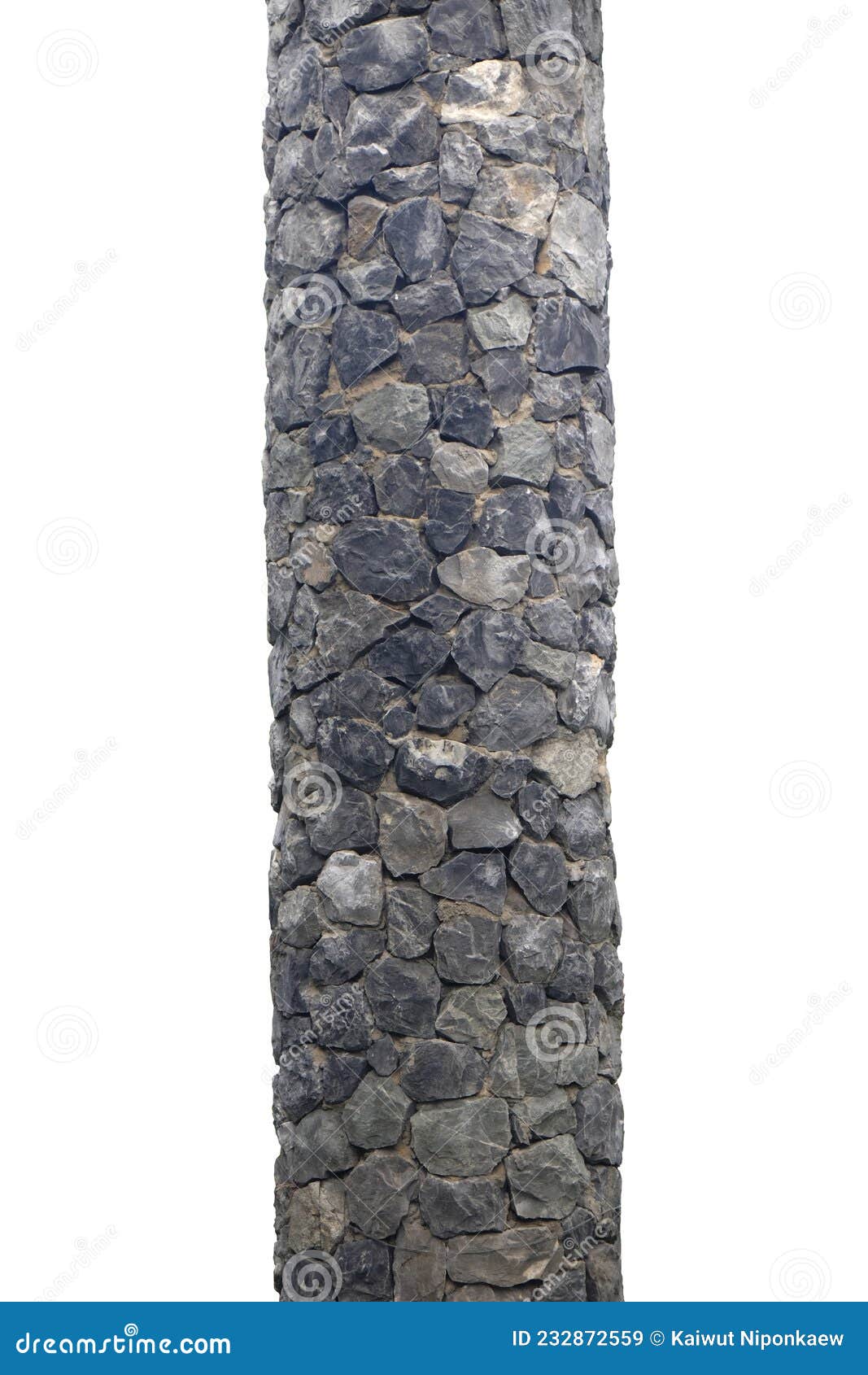 Stone made pillars stock image. Image of home, concrete - 232872559