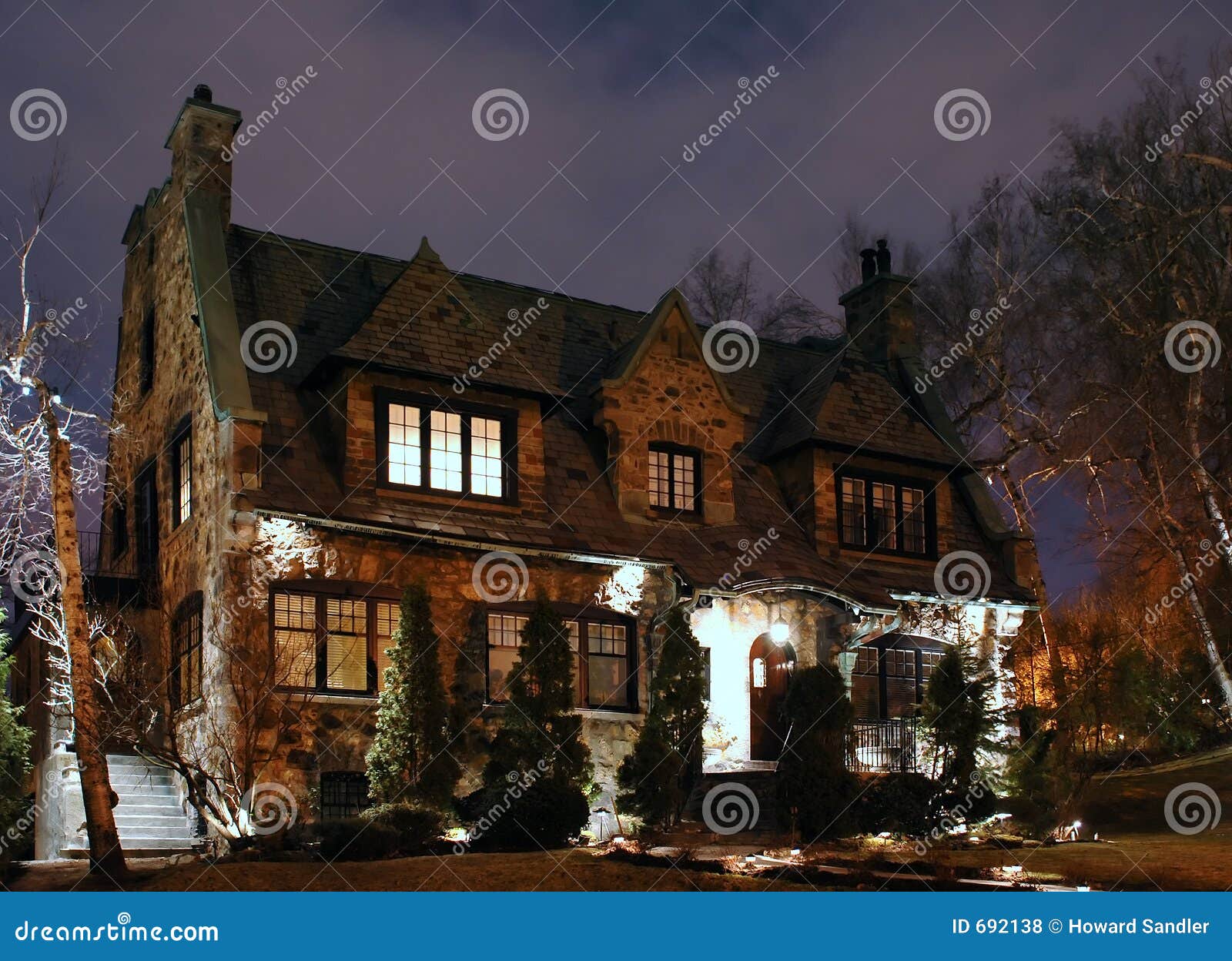 685 Stone Mansion Night Photos - Free & Royalty-Free Stock Photos from ...