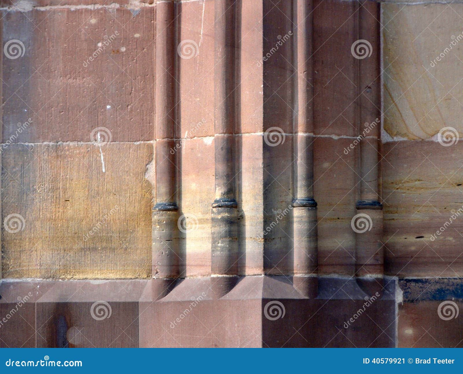 Stone masonry column base stock image. Image of weathered - 40579921