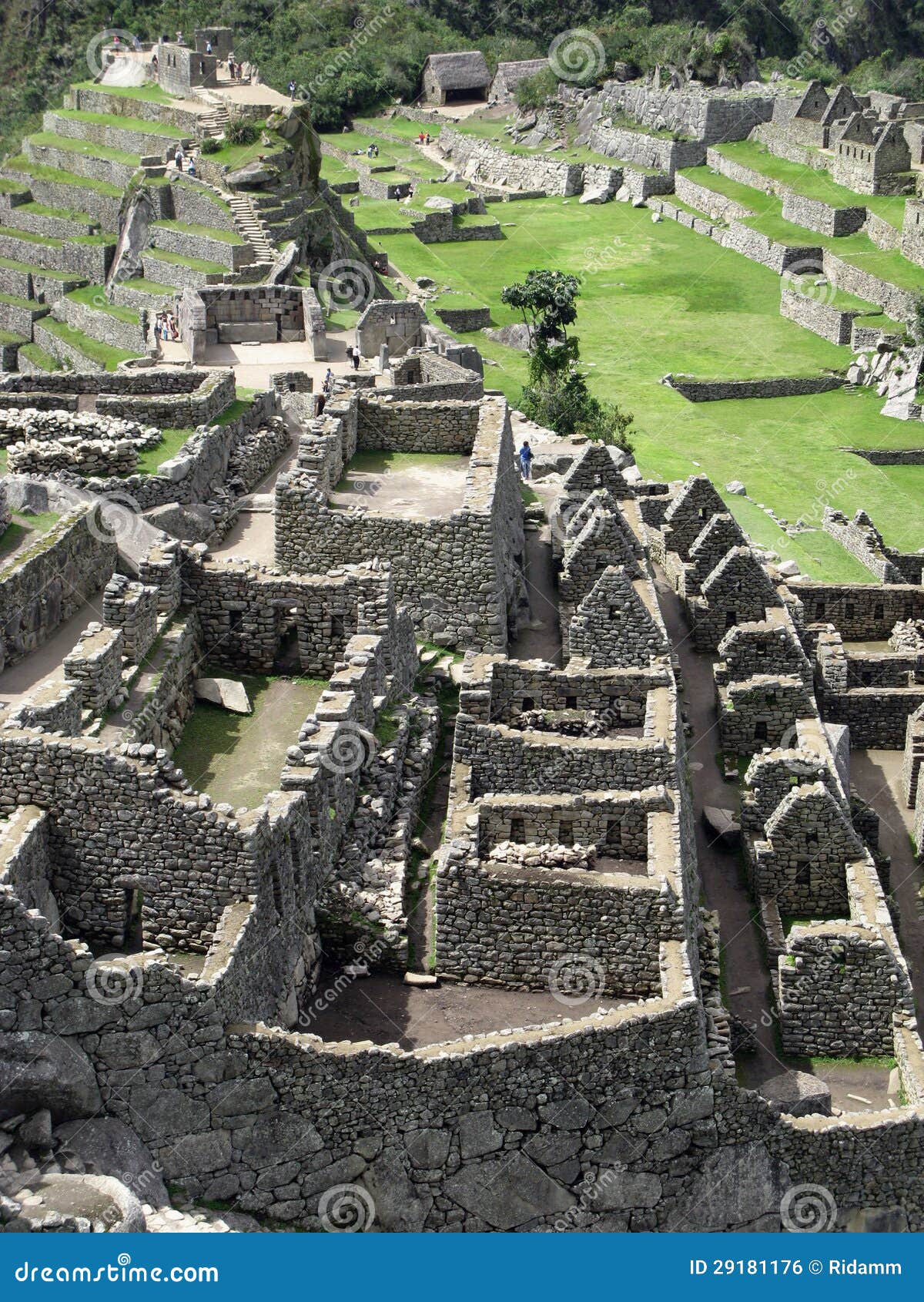 Stone Masonry of Machu Picchu. Peru Stock Photo - Image of andes, lost ...