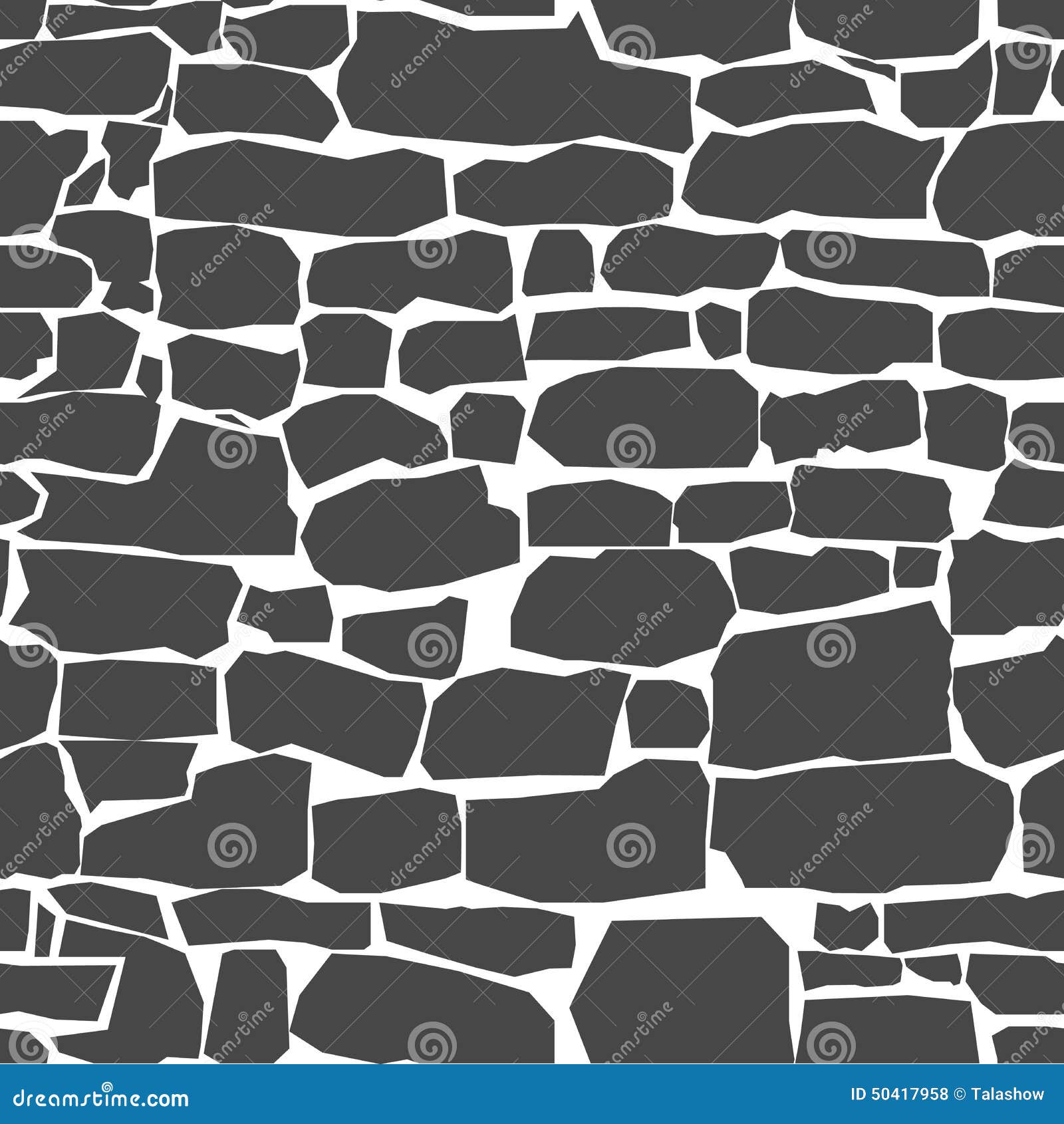 Stone masonry stock vector. Illustration of brickwall - 50417958