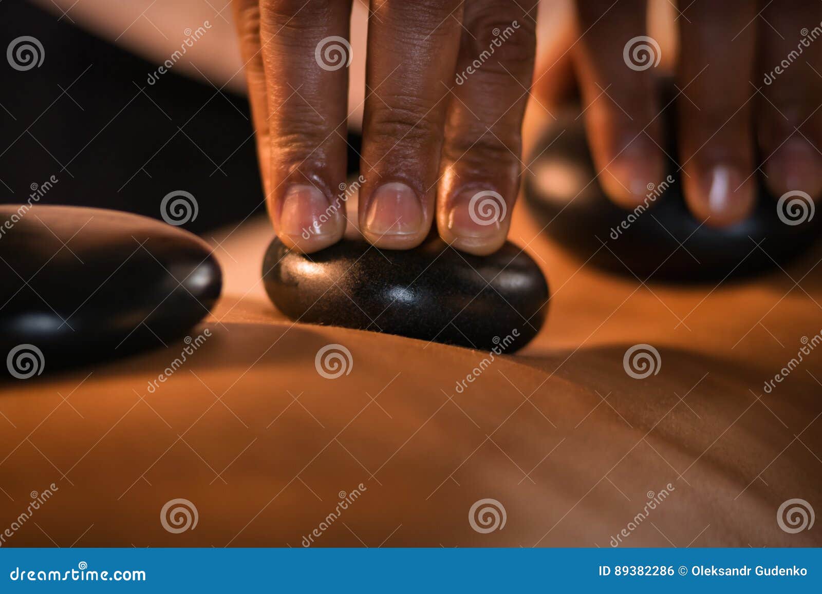 Stone massage closeup stock photo. Image of luxury, healthy - 89382286