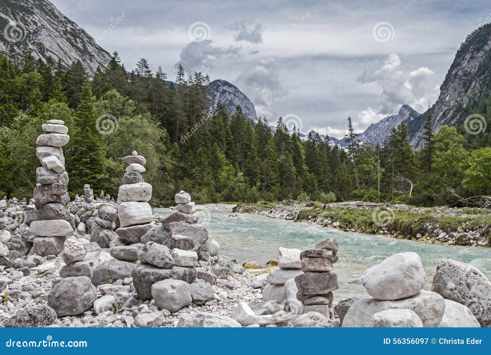 Stone men stock image. Image of compensation, valley - 56356097
