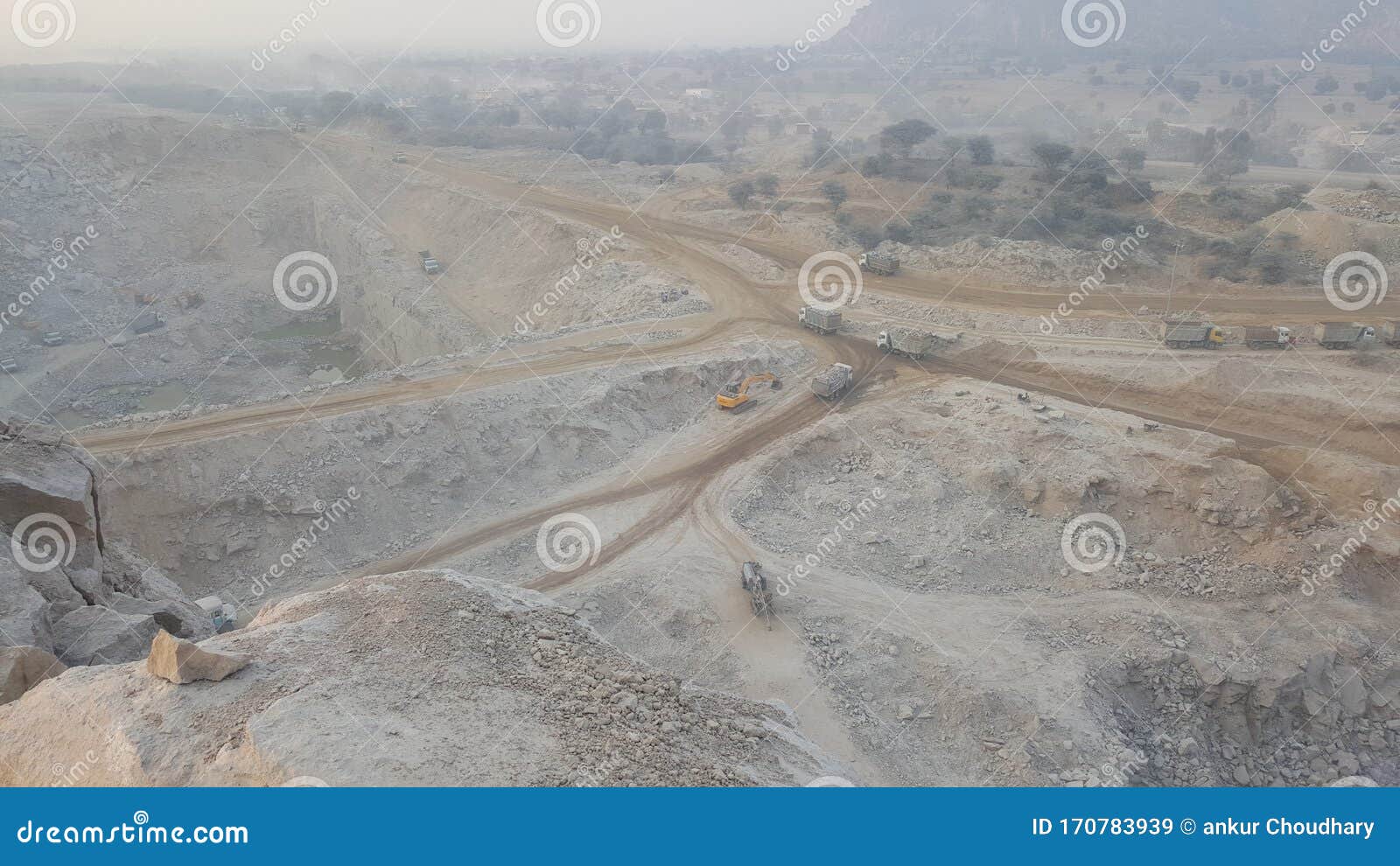 Stone mining stock image. Image of stone, rock, nature - 170783939