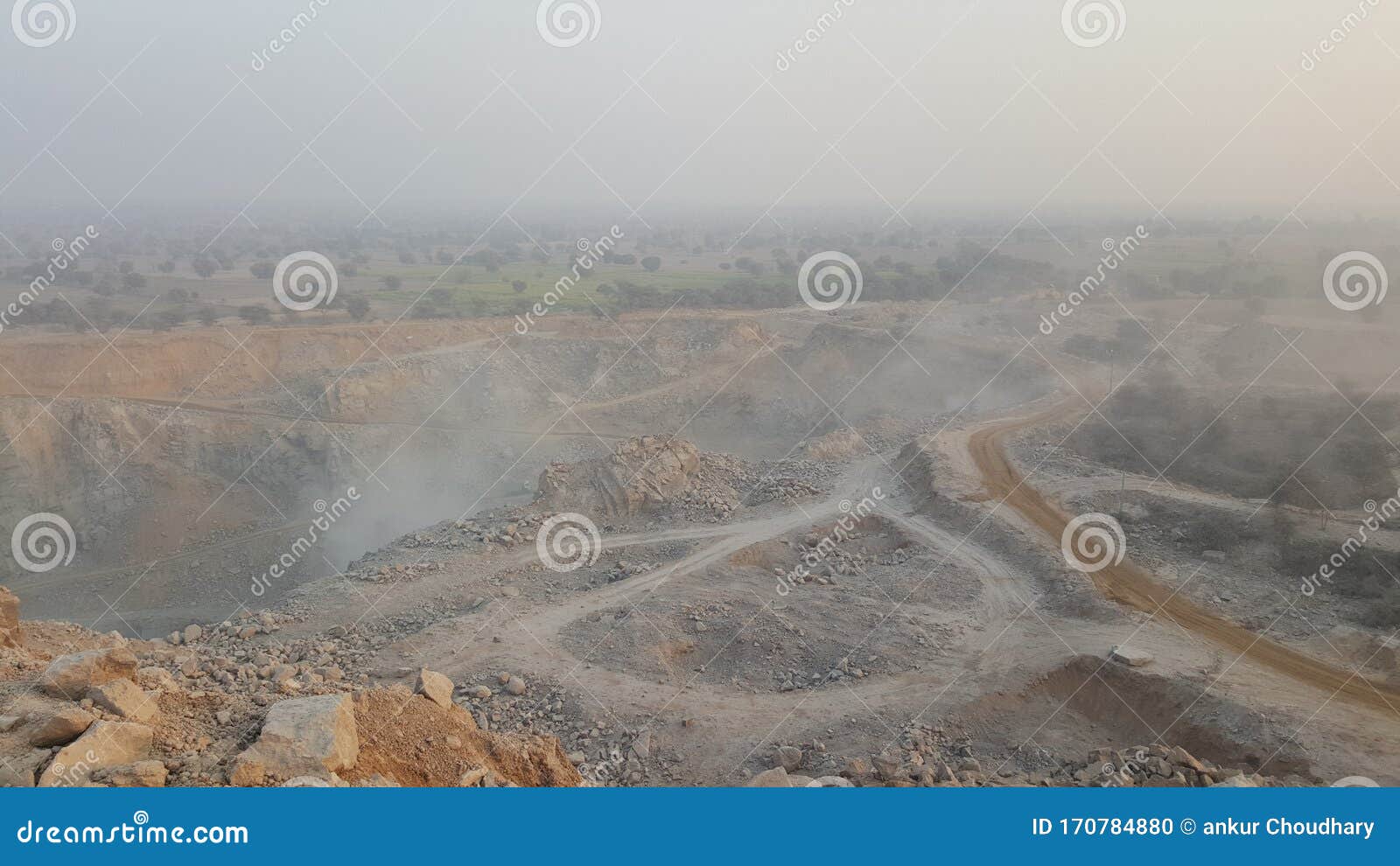 Stone mining stock photo. Image of nature, rock, stone - 170784880