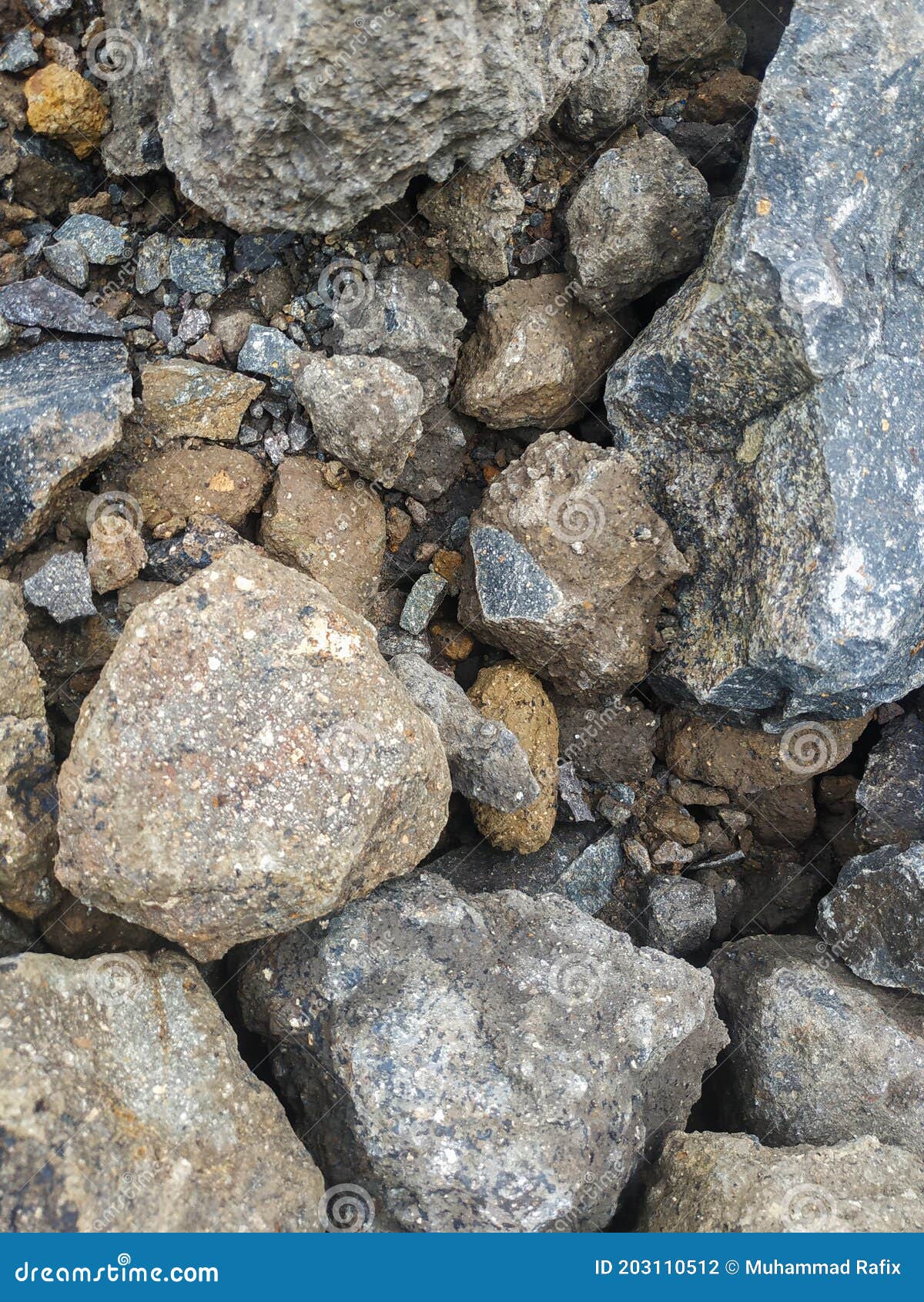 Stone mining products stock photo. Image of products - 203110512