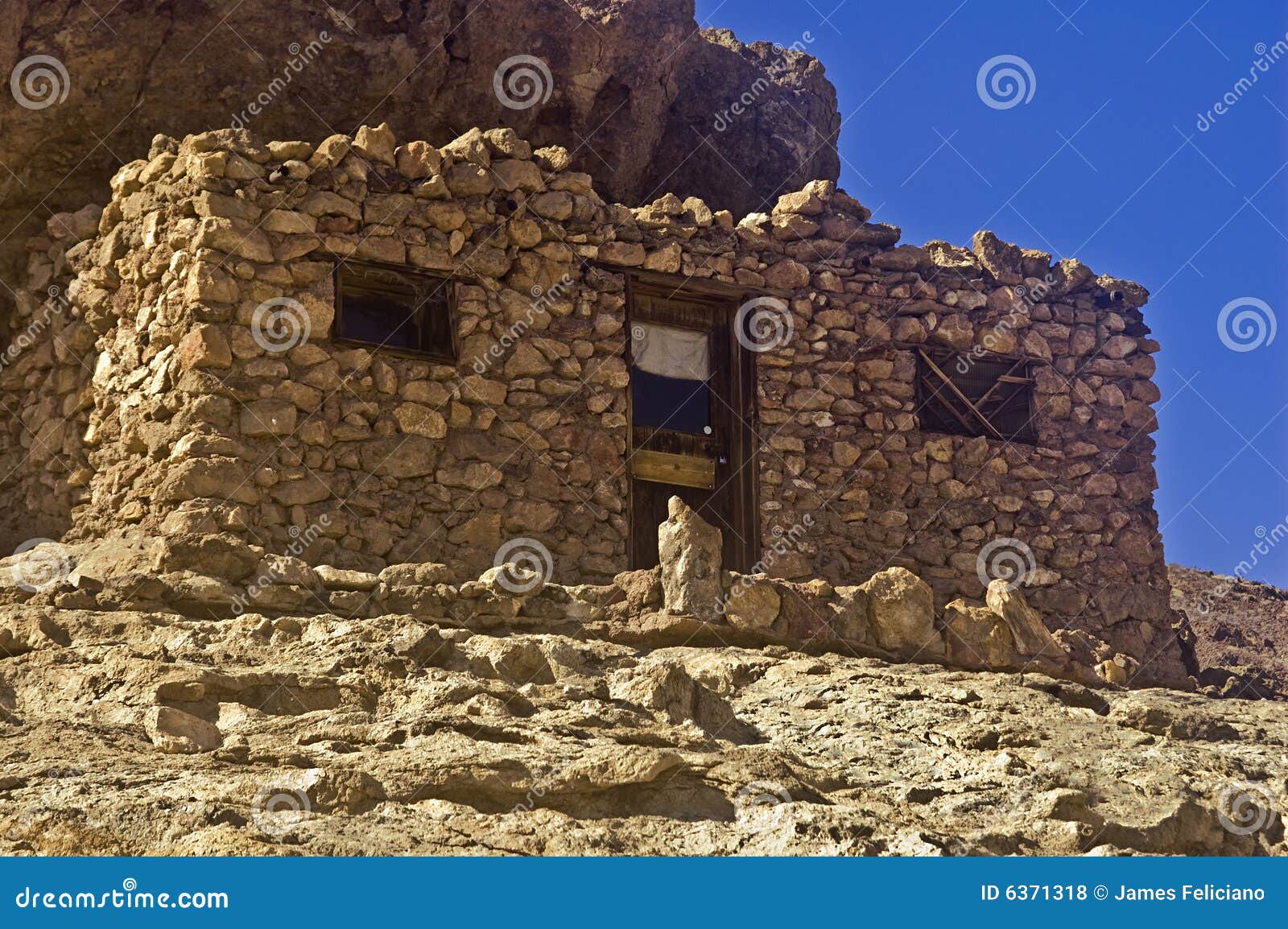 Stone Mining Shack stock photo. Image of county, abandoned - 6371318