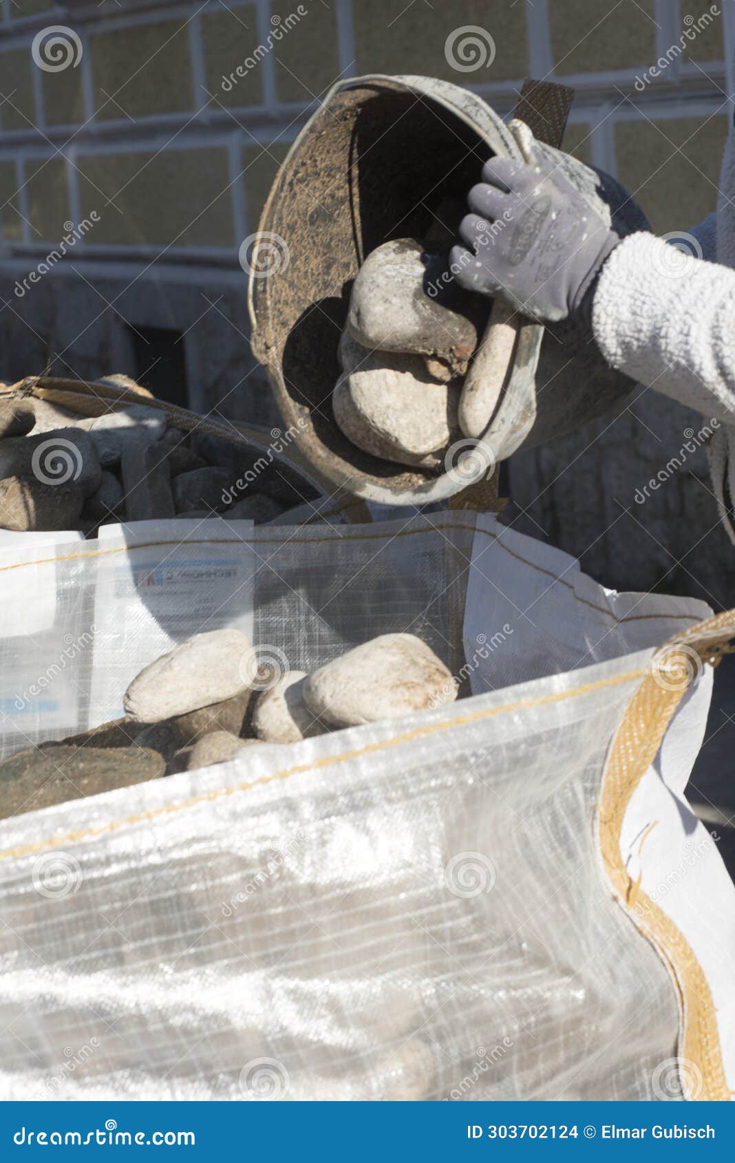 Stone Mining or Stone Quarry Stock Photo - Image of materials ...