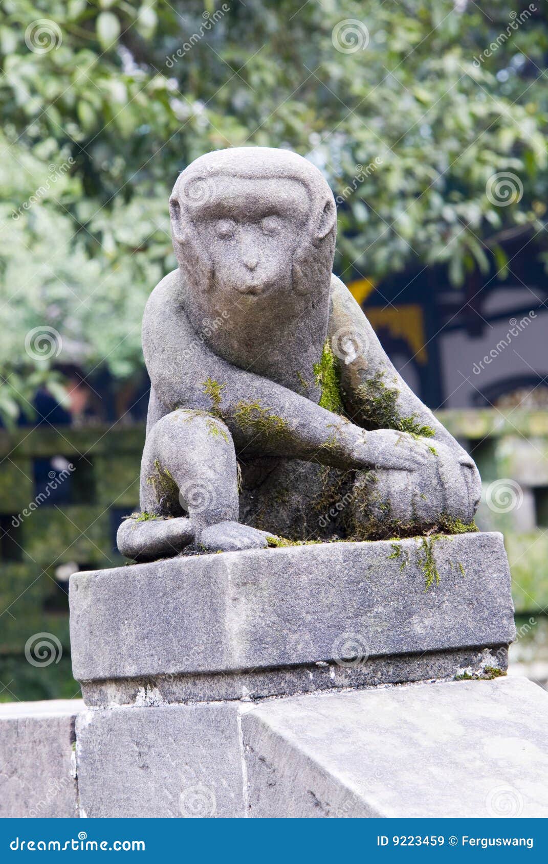 The stone monkey stock image. Image of crockery, fabled - 9223459