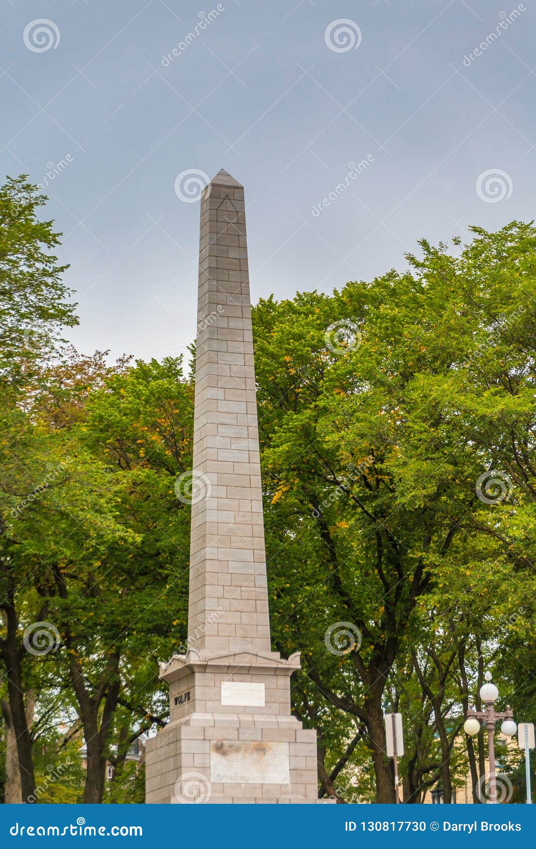 Stone Monolith Memorial stock photo. Image of attraction - 130817730