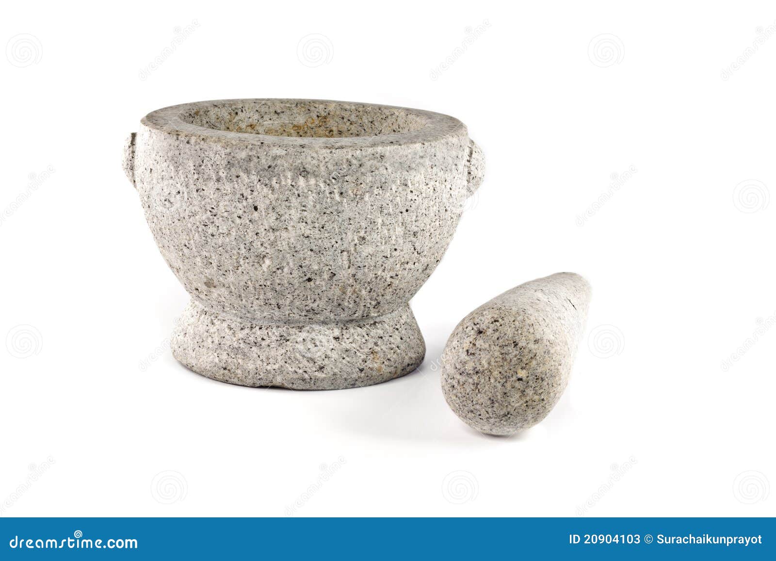 Stone mortar stock image. Image of mixing, stone, background - 20904103