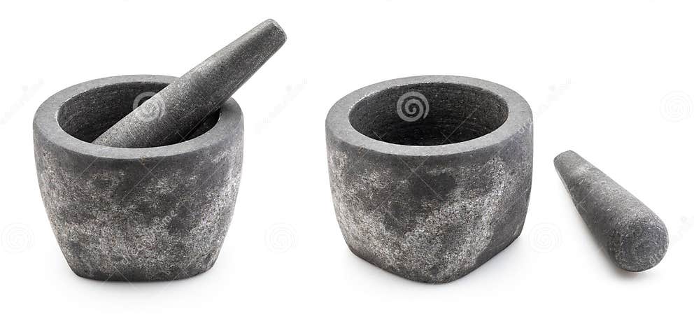 Stone Mortar Rustic and Coarse Appearance. Stock Photo - Image of ...