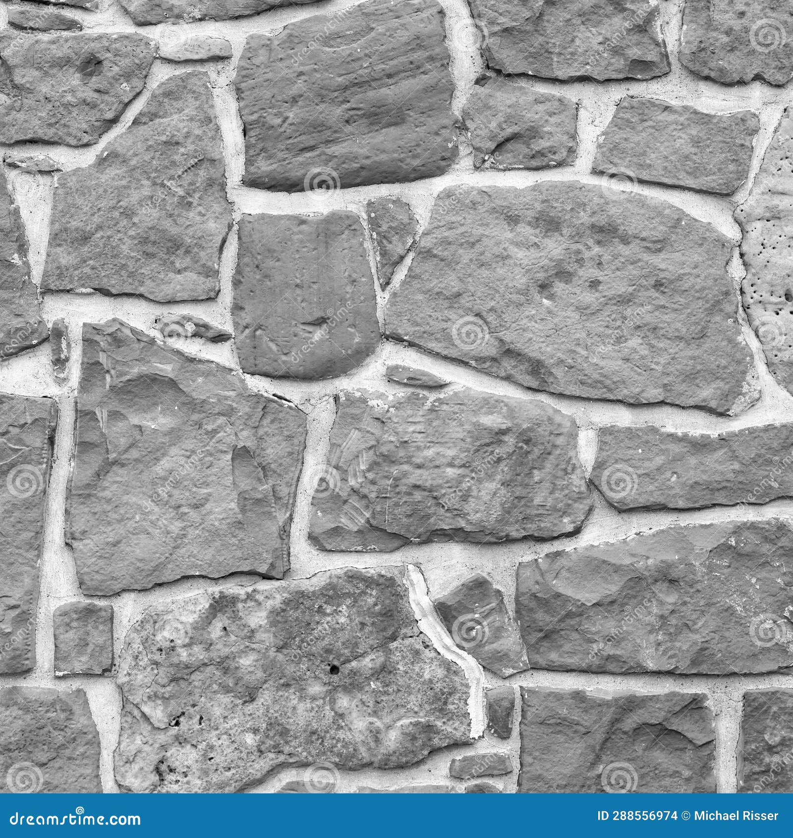 Stone and Mortar Wall Pattern and Texture Stock Photo - Image of mortar ...