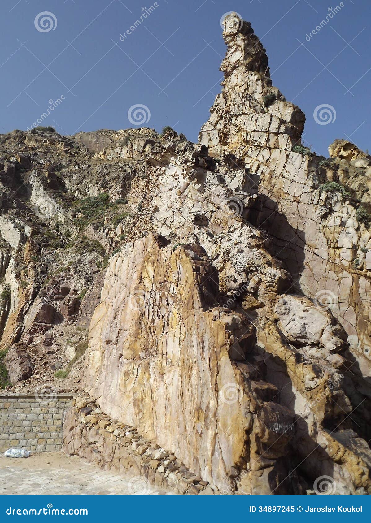 Stone needles stock image. Image of needle, tabarka, rock - 34897245