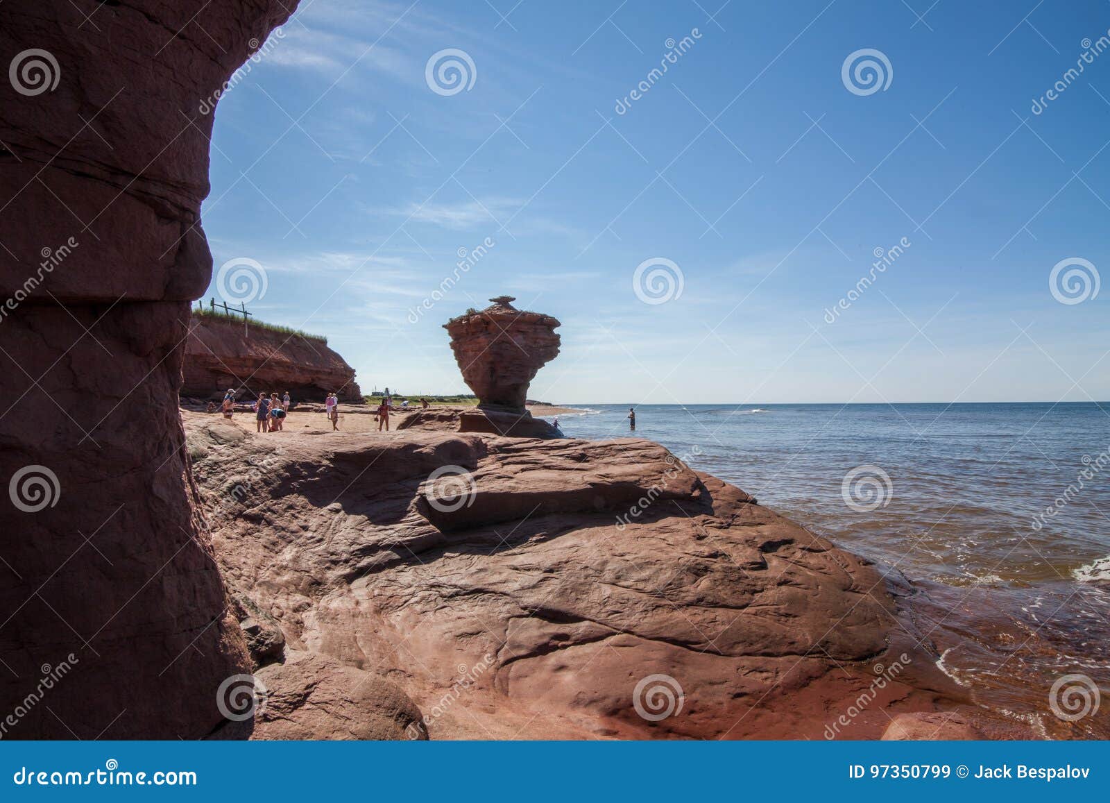 The Stone on the Ocean Bank Editorial Stock Image - Image of panoramic ...