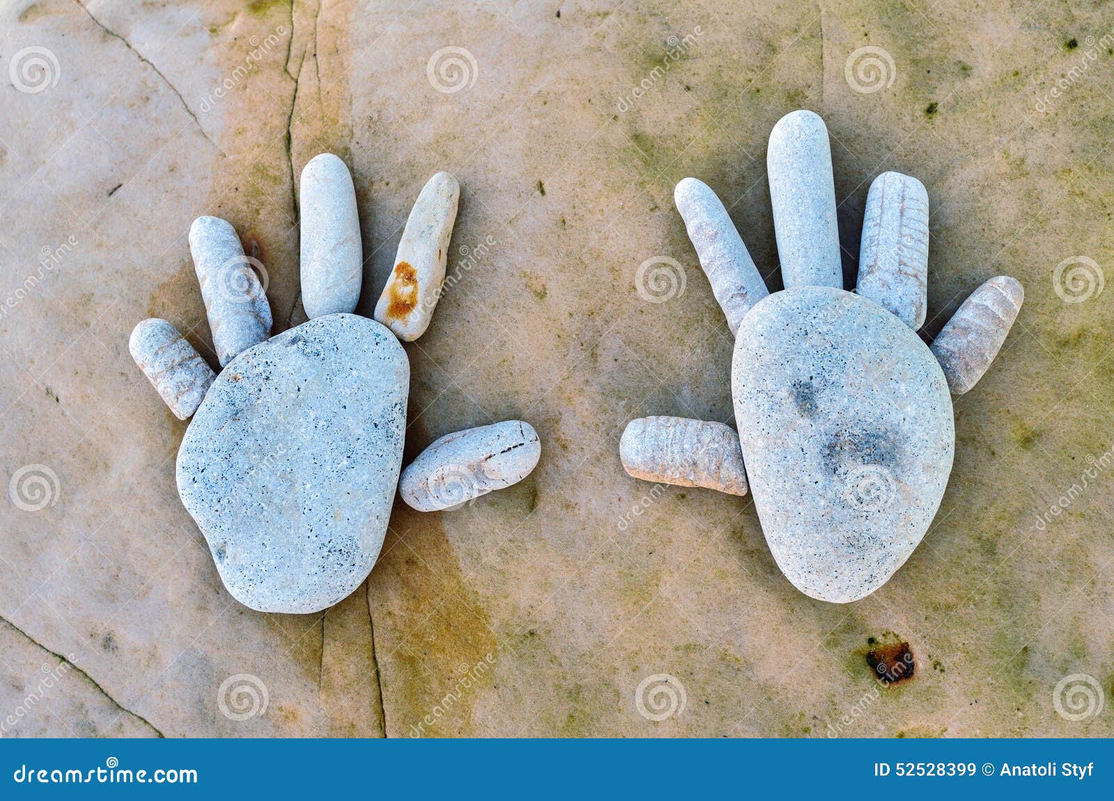 Stone palms stock image. Image of pattern, handprint - 52528399