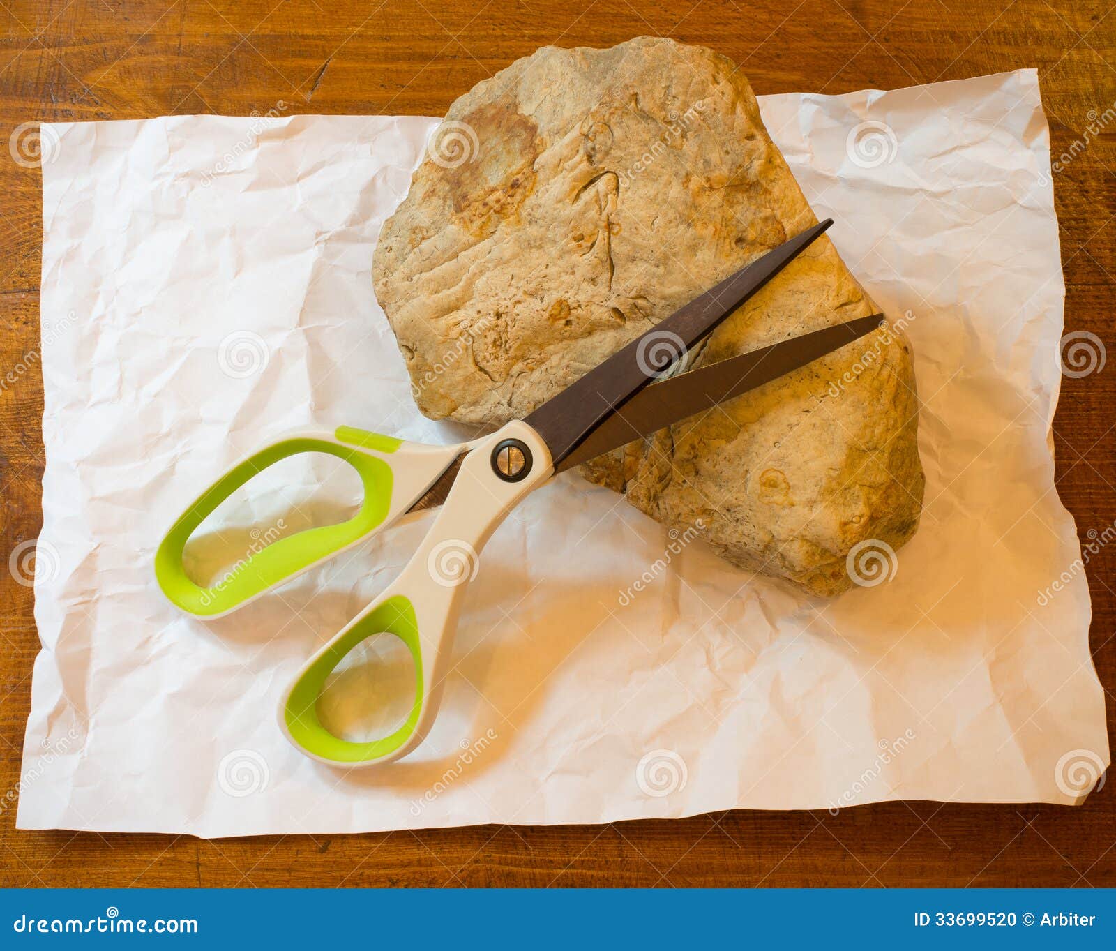 Stone paper scissors stock photo. Image of amorphous - 33699520