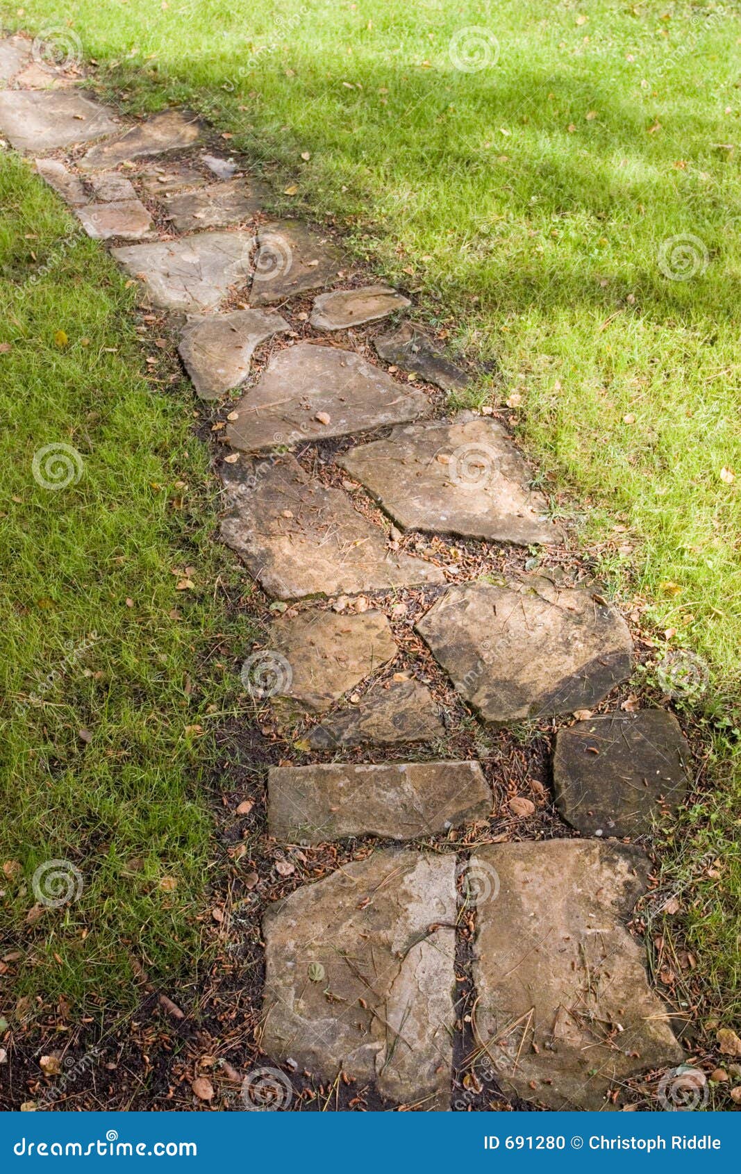 Stone path stock photo. Image of getwaway, curve, lead - 691280