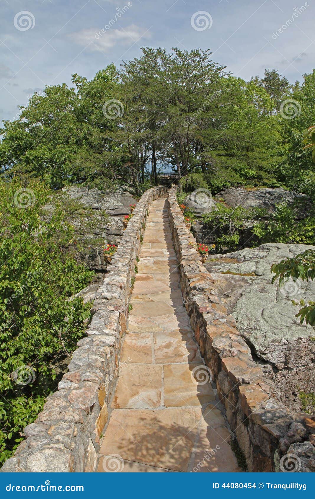Stone Path into the Distance Stock Photo - Image of stone, path: 44080454