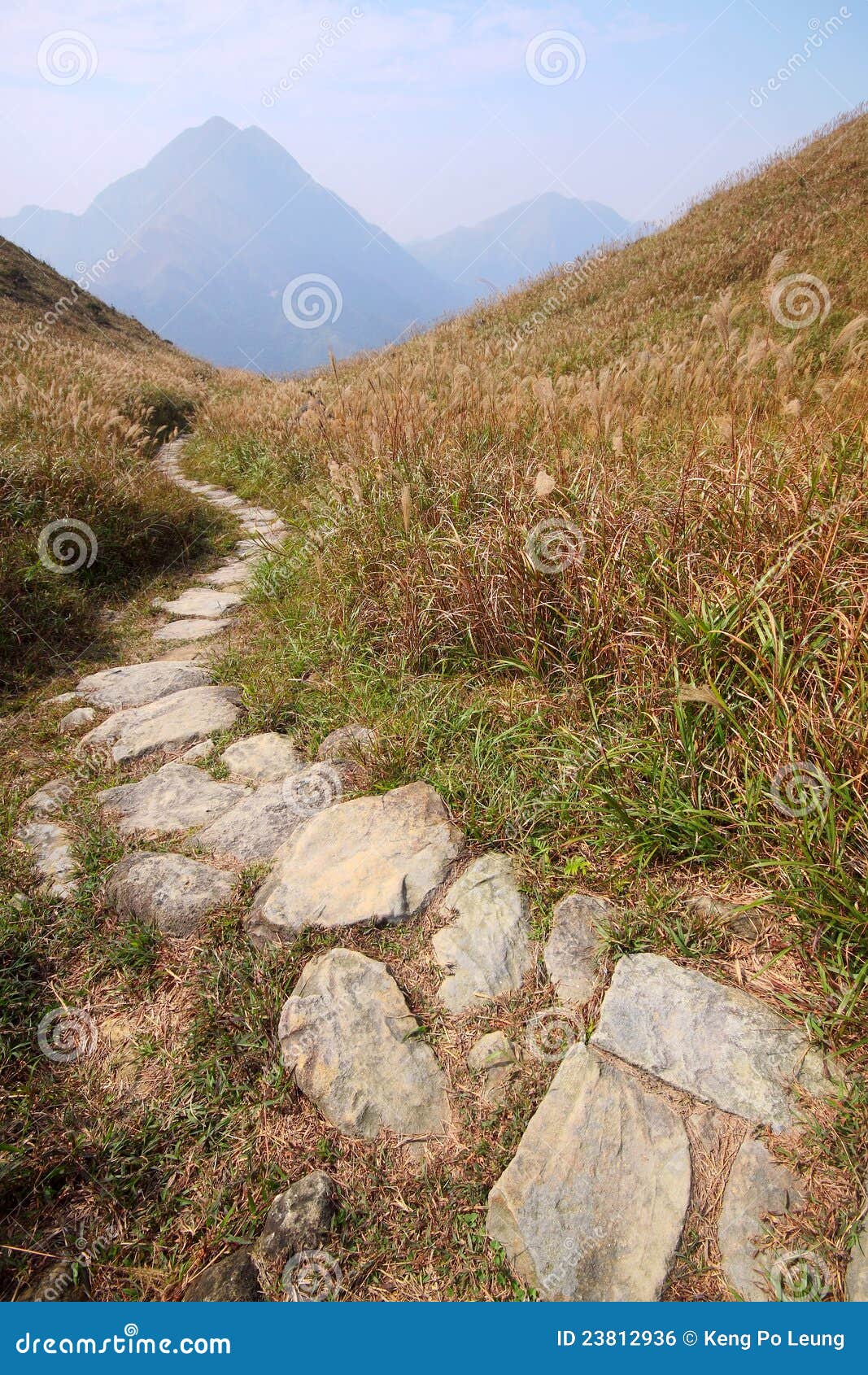 Stone Path in the Mountains Stock Photo - Image of hiking, path: 23812936