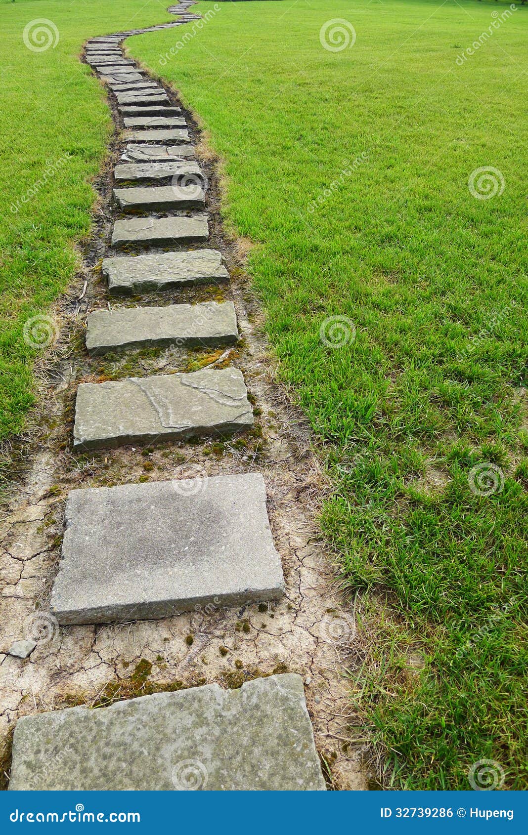 Stone path stock photo. Image of lane, field, holiday - 32739286